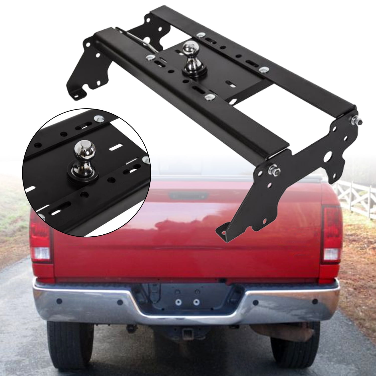 Kojem Turnover Ball Complete Gooseneck Trailer Hitch Kit for 2003-2012 ...