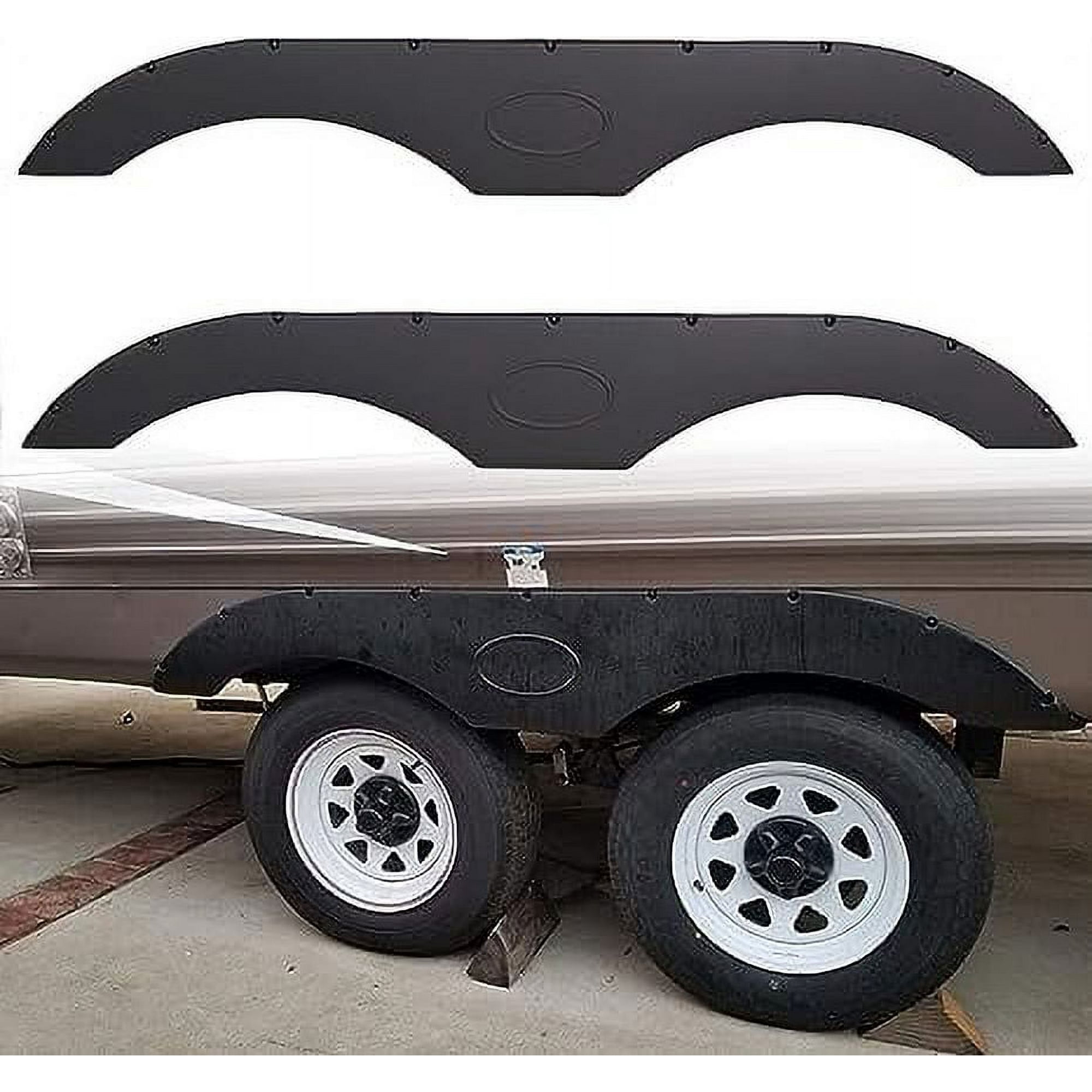 Icon FS700 Tandem Axle Fender Skirt for Jayco - Polar White - Walmart.com