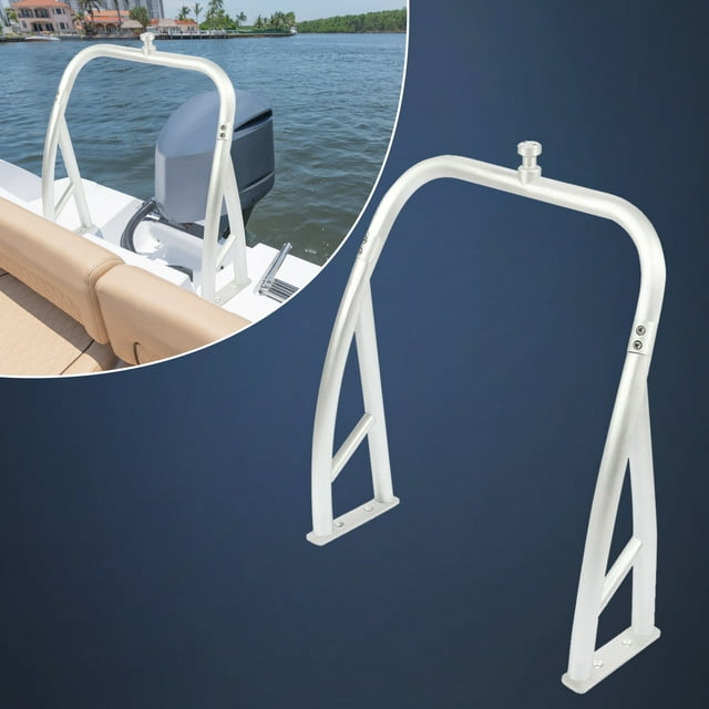 Kojem Universal Pontoon Boats Ski Tow Bar: Aluminum Rear Tower Pylon ...