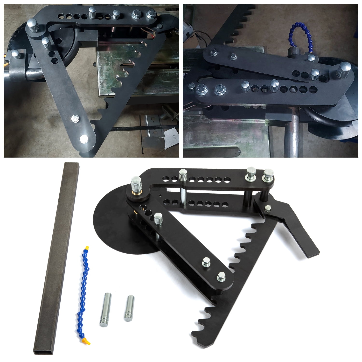 Kojem Manual Hand Bender, WFB2 Steel Tube and Pipe Bender with Black ...