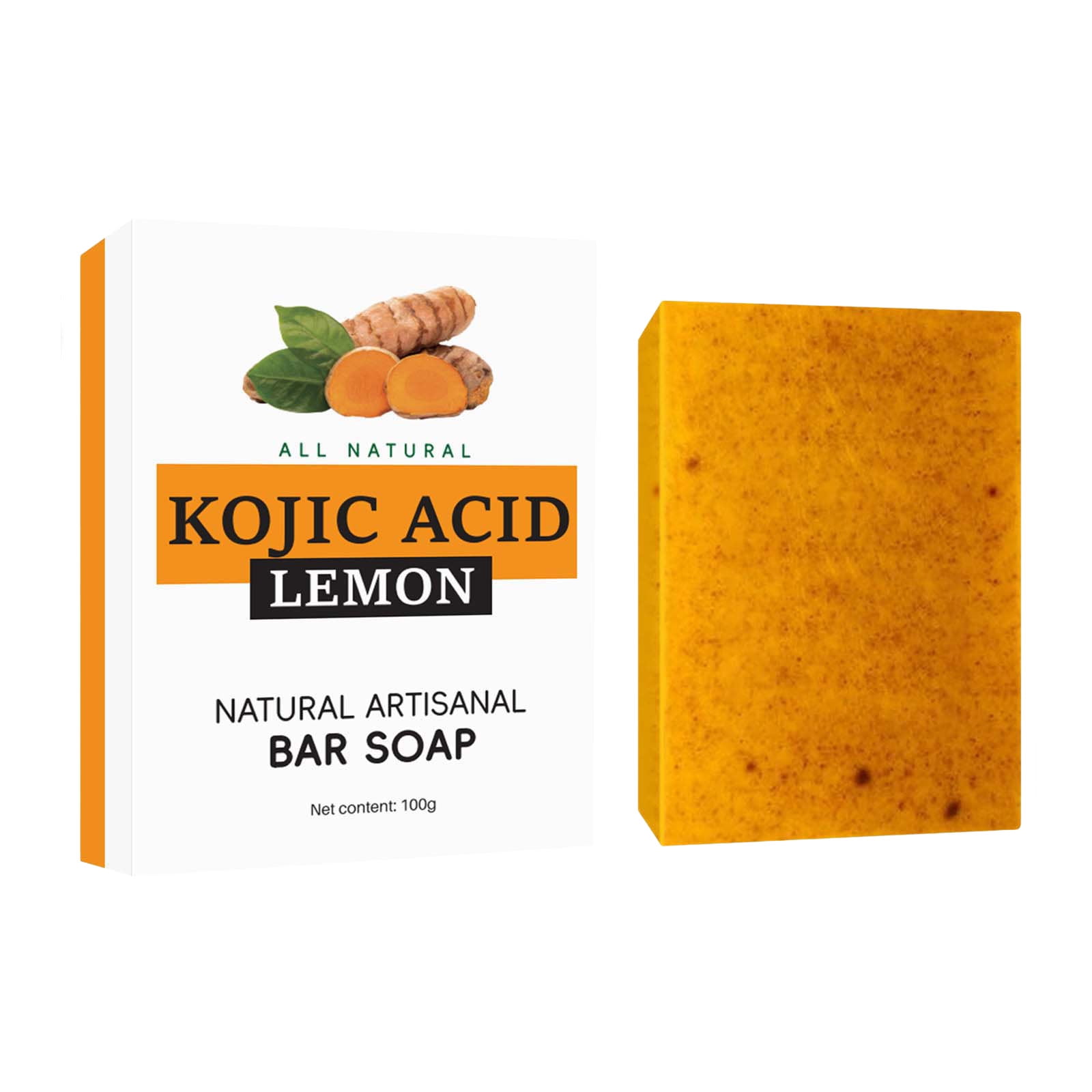 Koji Acid Soap for Dark Spots, 2025 New Turmeric Soap for Face and Body ...