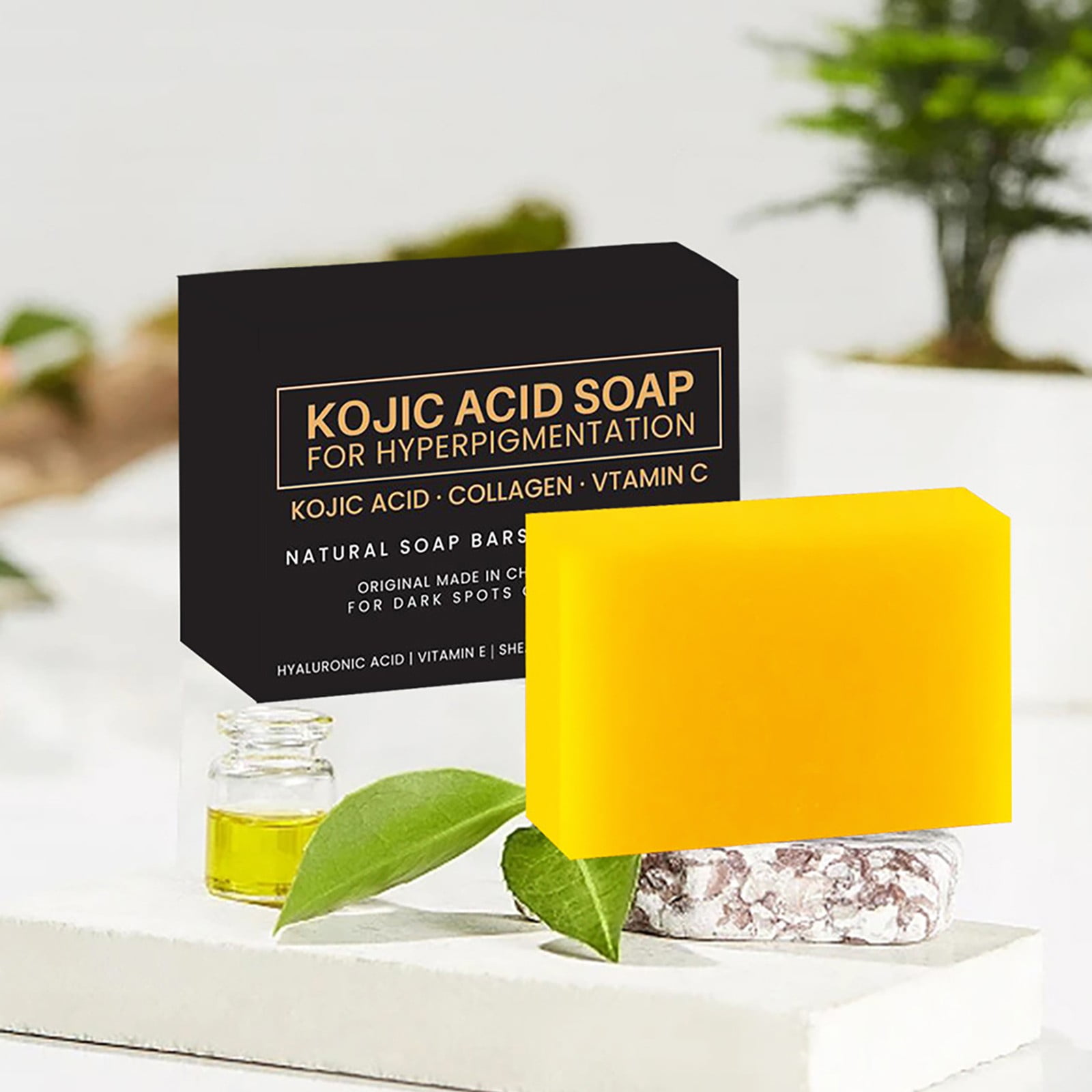 Kojic Acid Soap for Dark Spots — Natural Exfoliating Bar for ...