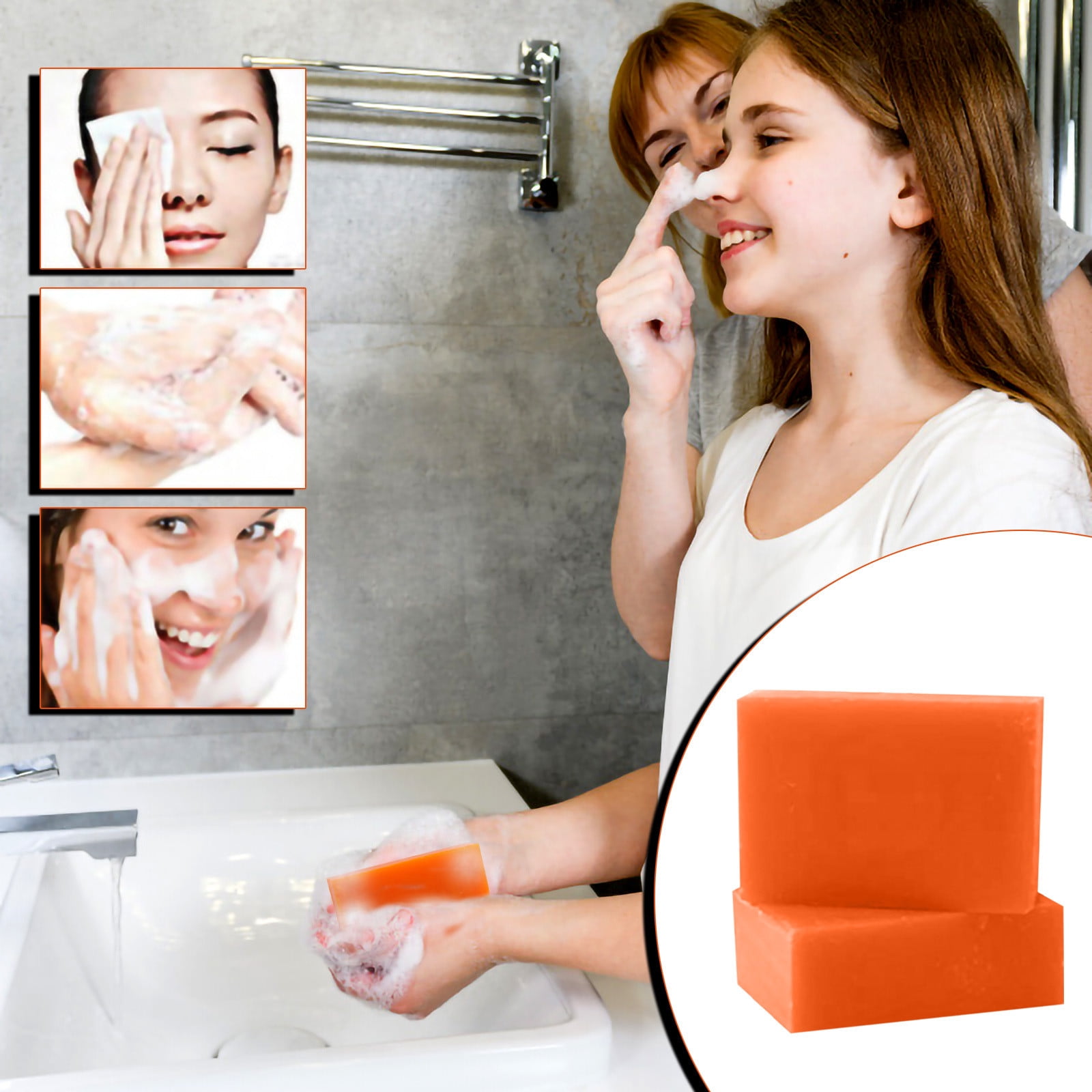 Kojic Acid Sulfur Soap Bar 140g - Oil Control, Skin Brightening ...