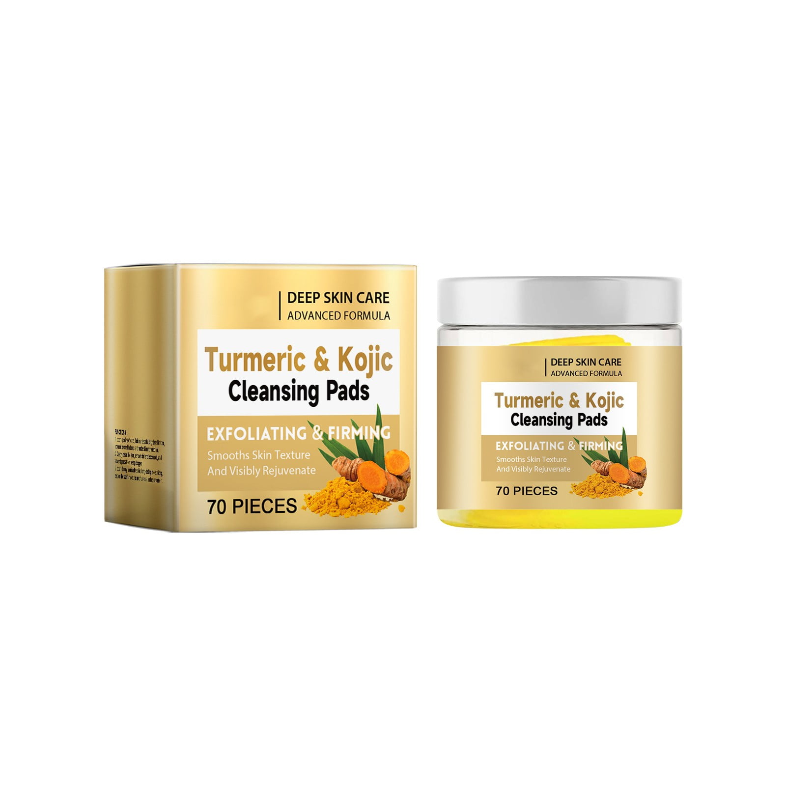 Kojic Exfoliating Pads Brighten Cleansing Gentle Skin Care Nourishing ...