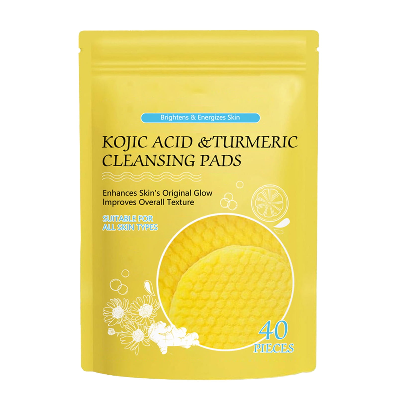 Kojic Facial Cleansing Pads For Dark Brightens Skin Excess Keratin 40 ...