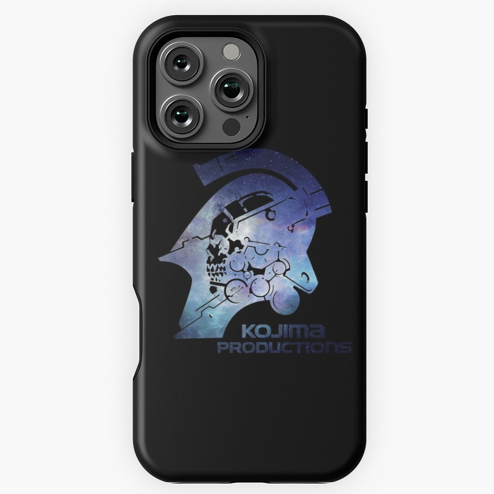 Kojima Productions Galaxy Logo Gamer Phone Case for iPhone 16 15 14 13 ...