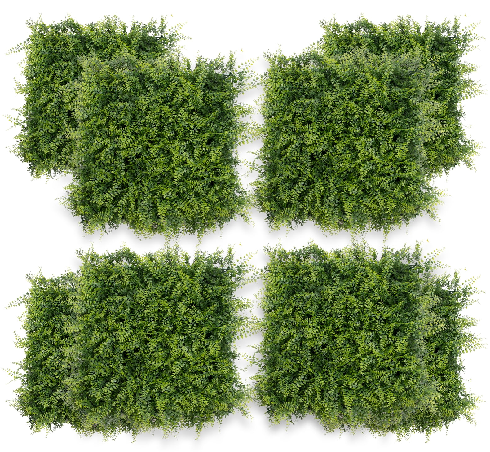 Kojooin 12 Pcs Grass Wall Panels,Artificial Hedge Panels,Sun Proected ...