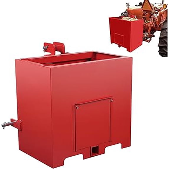 Kojooin 3 Point Ballast Box with 800 Lbs Capacity,Ballast Box 3 Point ...