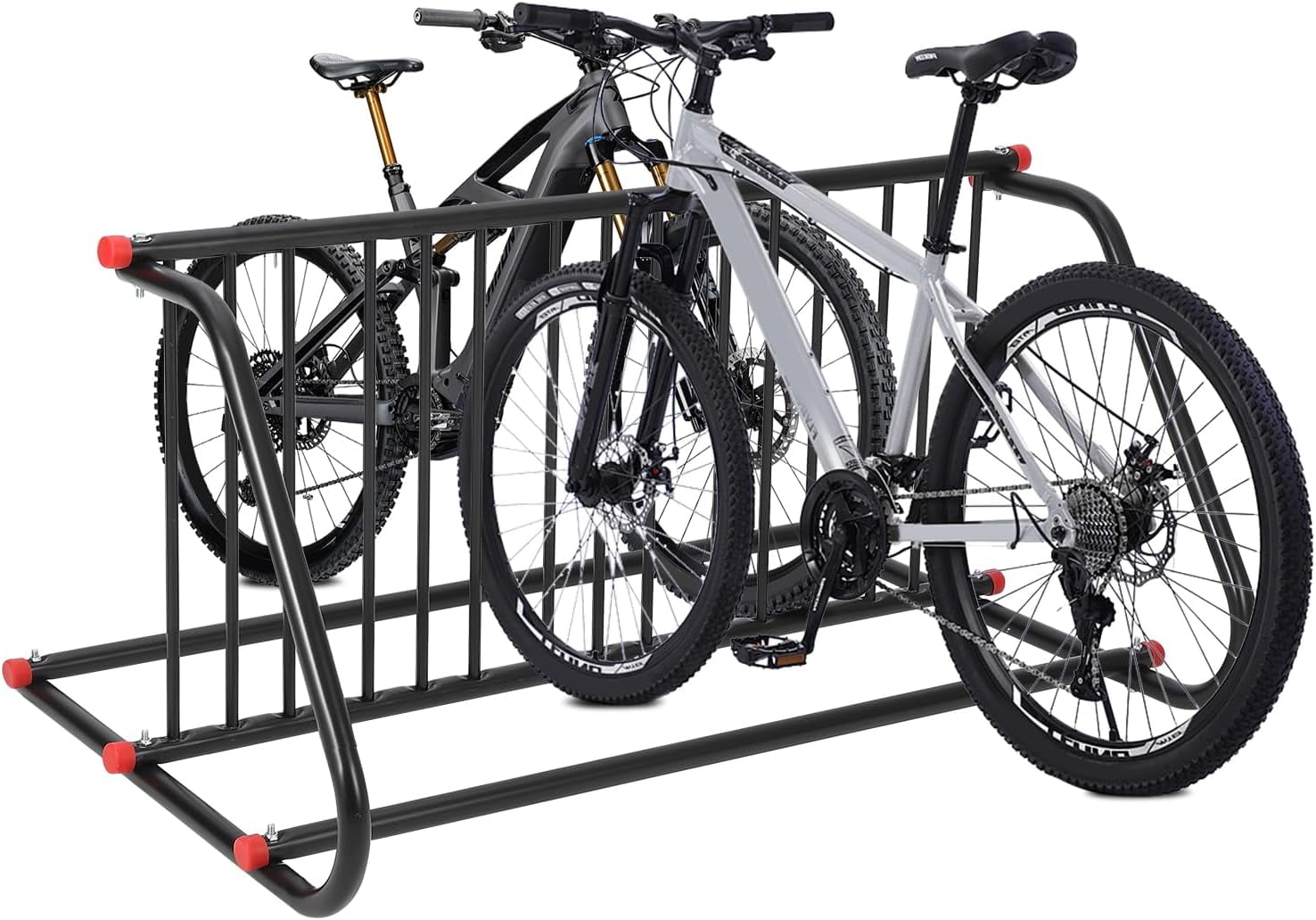 Kojooin Commercial Floor Bike Rack Stand Heavy Duty,Steel Outdoor Bike ...