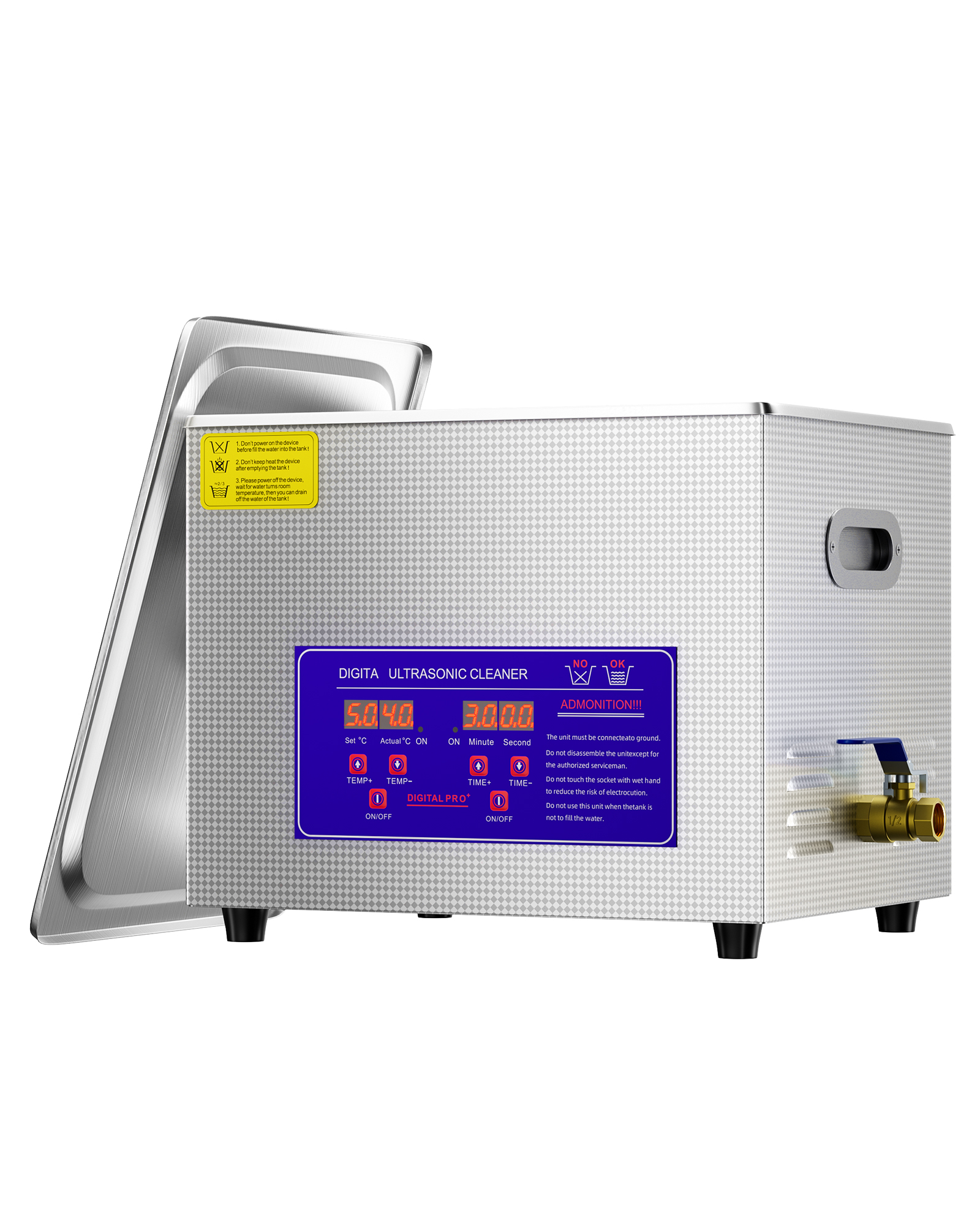 Kojooin Commercial Ultrasonic Cleaner,Professional Ultrasonic Cleaning ...