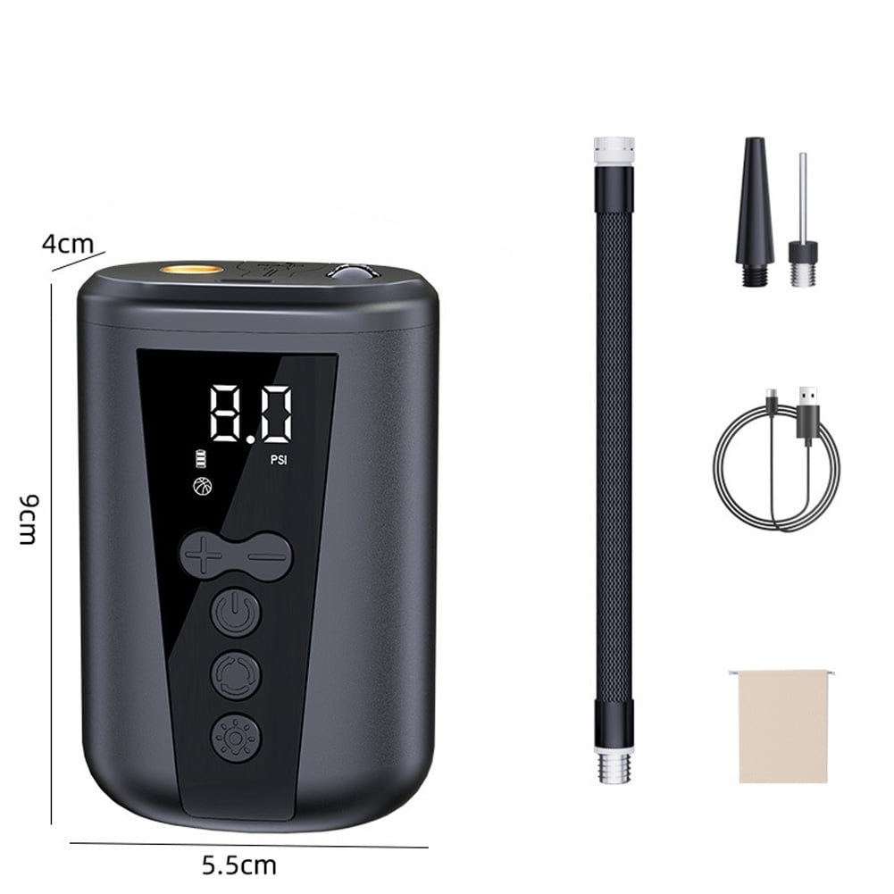 Kojooin Electric Ball Pump With Digital Precise Pressure Gauge, LED ...