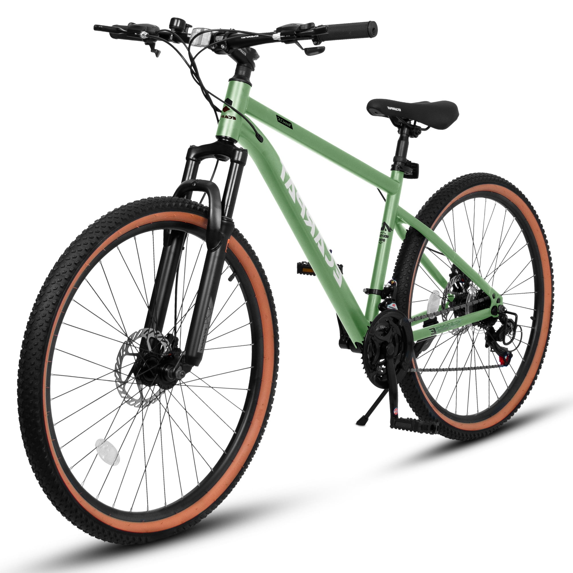 Kojooin Mountain Bikes For Mens Womens, 24" Mountain Bike, 21-Speed ...