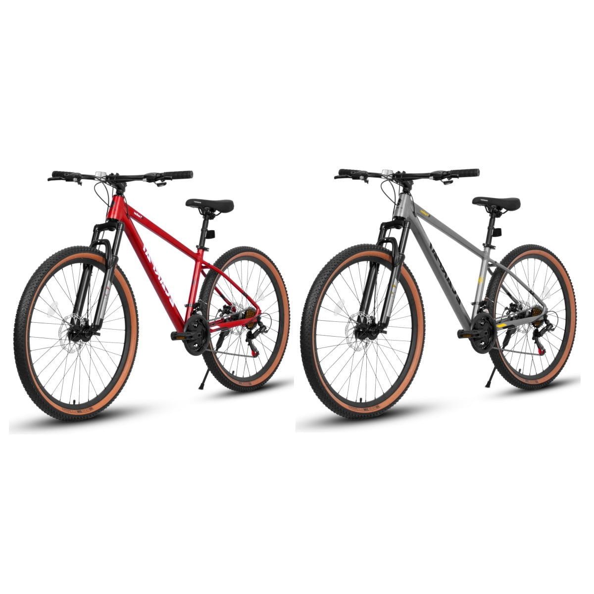 Kojooin Mountain Bikes For Mens Womens, 27.5" Mountain Bike, 21-Speed ...