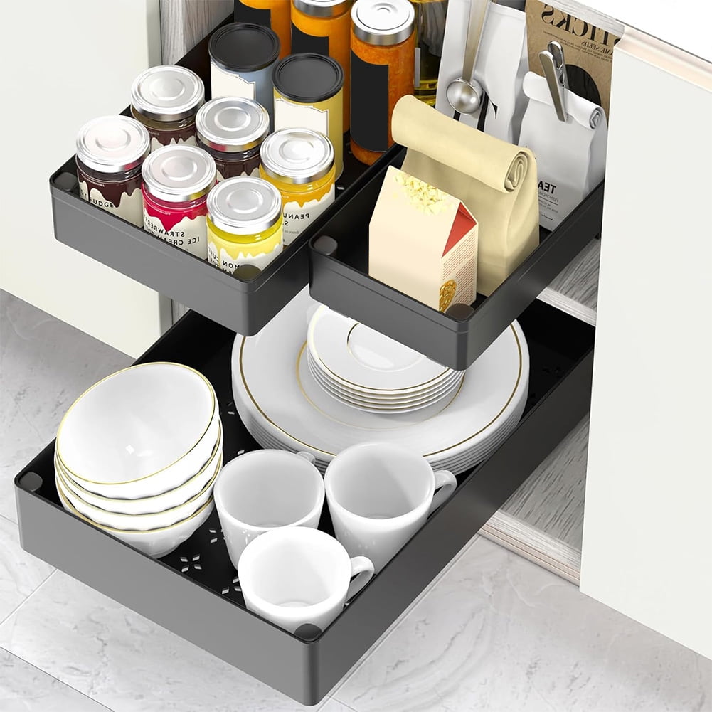 Kojooin Multi-Function Pull-Out Shelf - Easy-Access Storage Solution ...