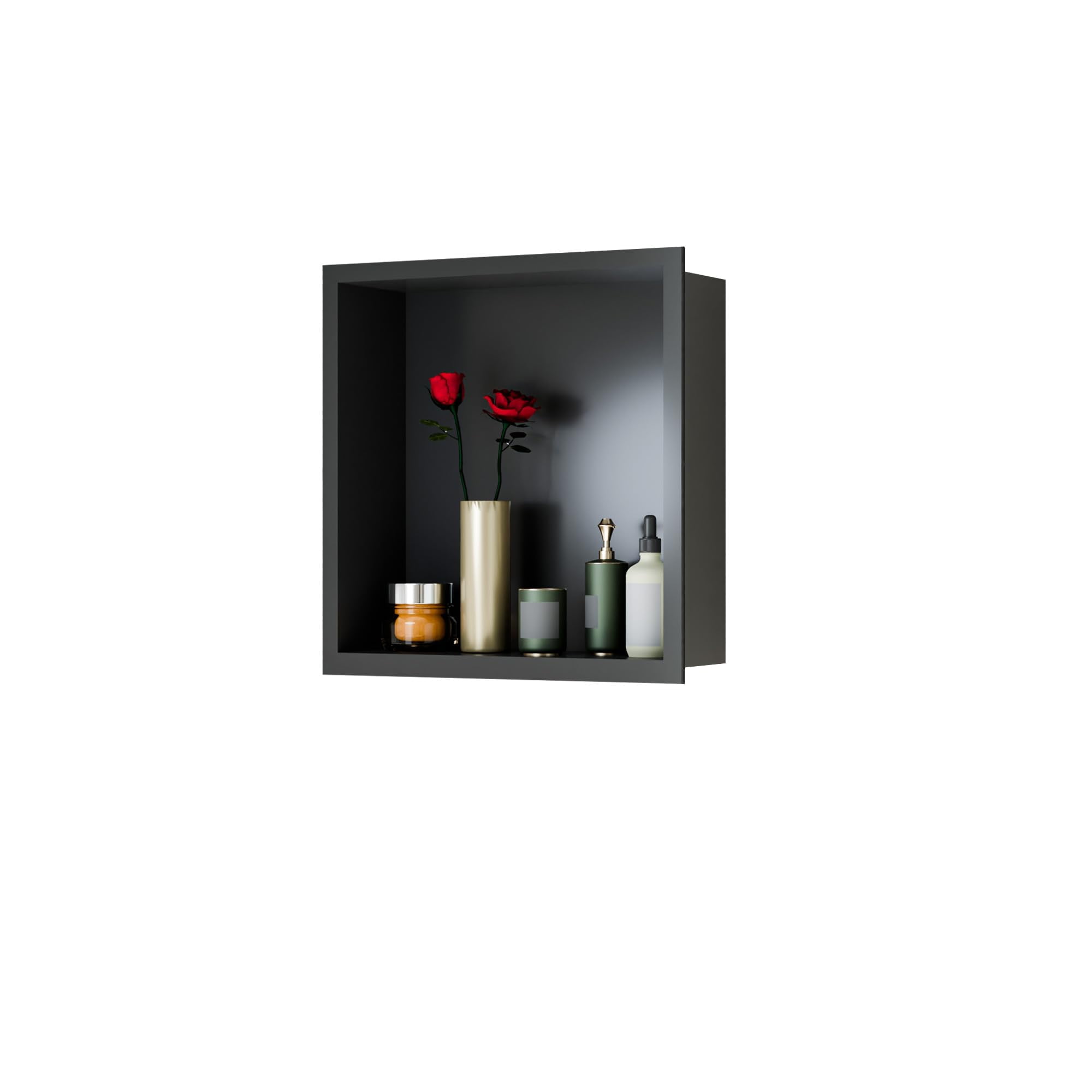 Kojooin Stainless Steel Tile Ready Shower Niche – Waterproof Recessed ...