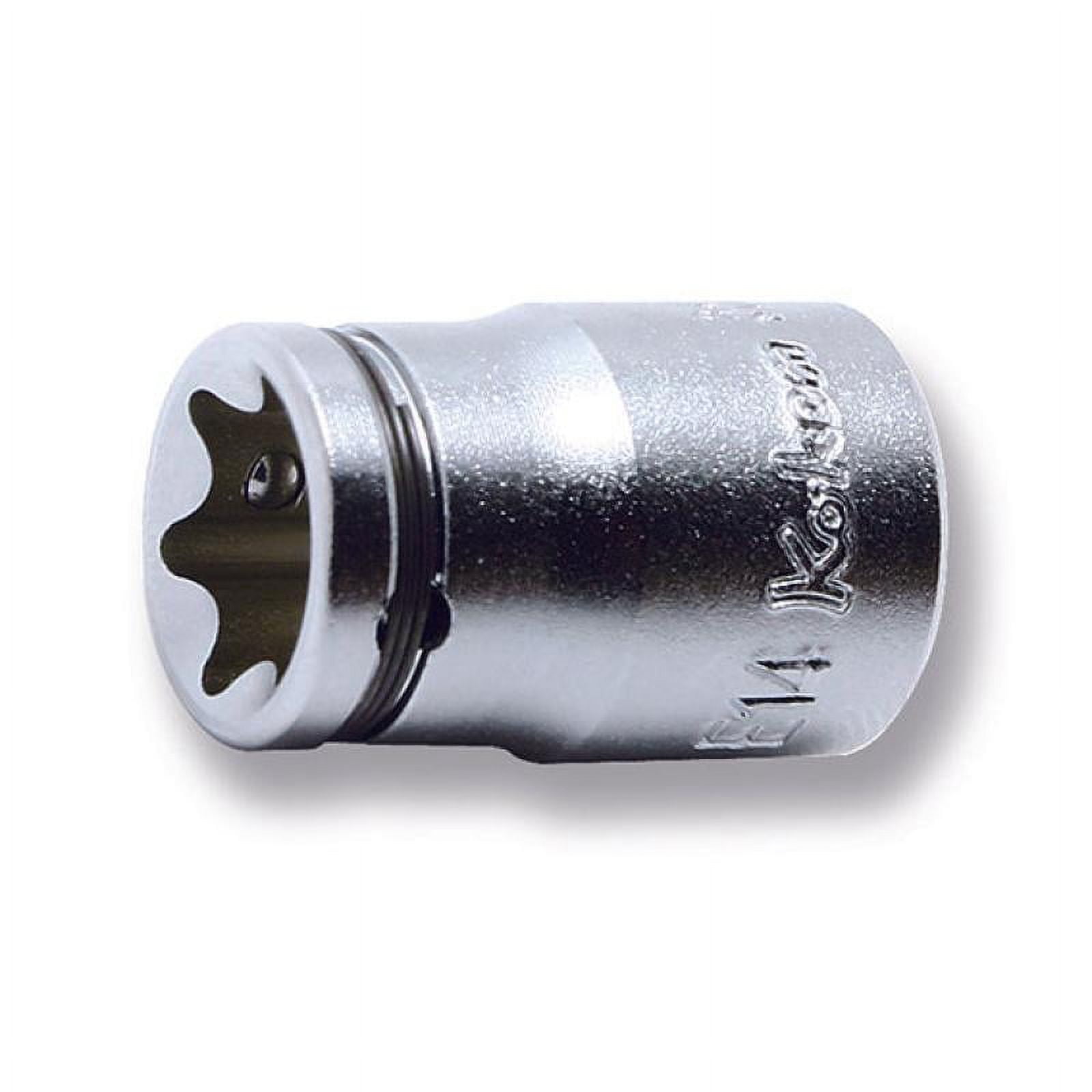Koken 3425-E20(2B) Socket TORX E20 Nut Grip 32 MM 3/8 Sq. Drive ...