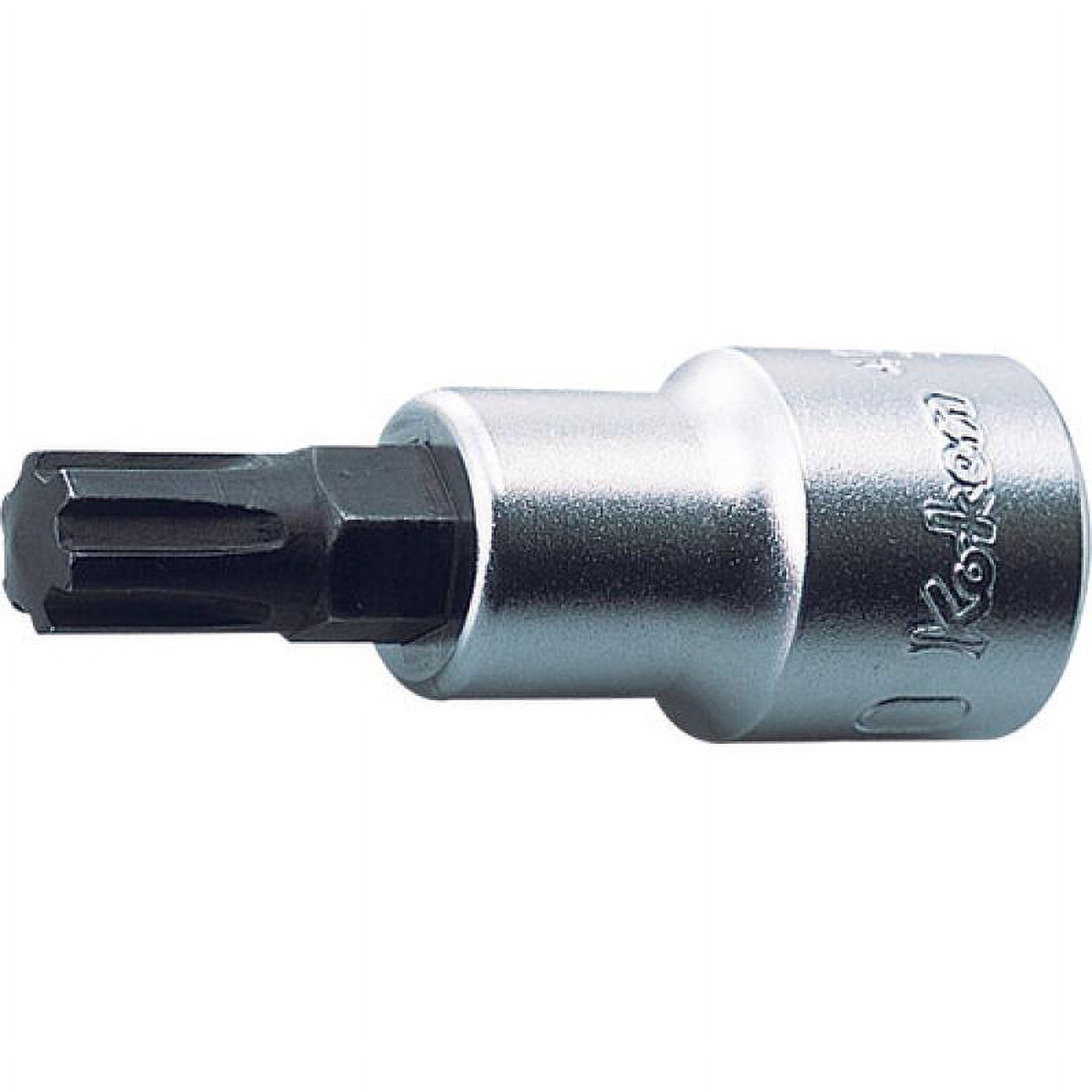 Koken 4027.60-M9 1/2 Inch Sq. Dr. Bit Socket Ribe-CV M9 Length 60 mm ...