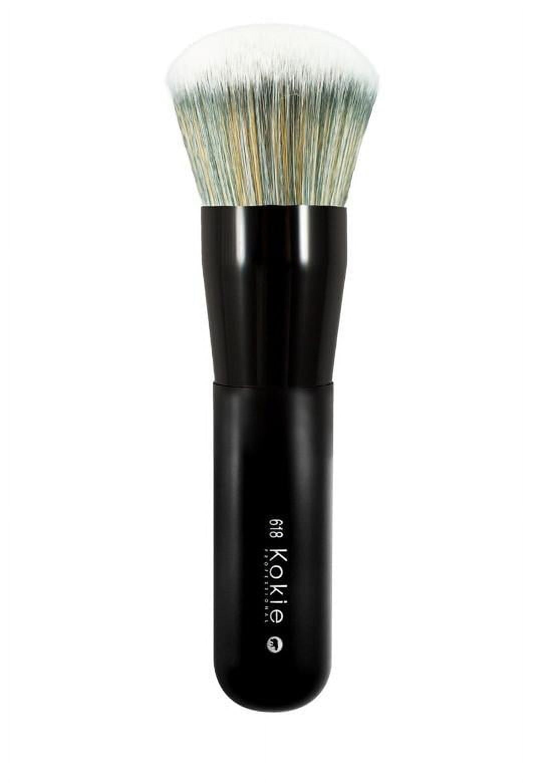 Kokie Professional Soft, Wide, Shed-Free Buffing Foundation Brush with ...