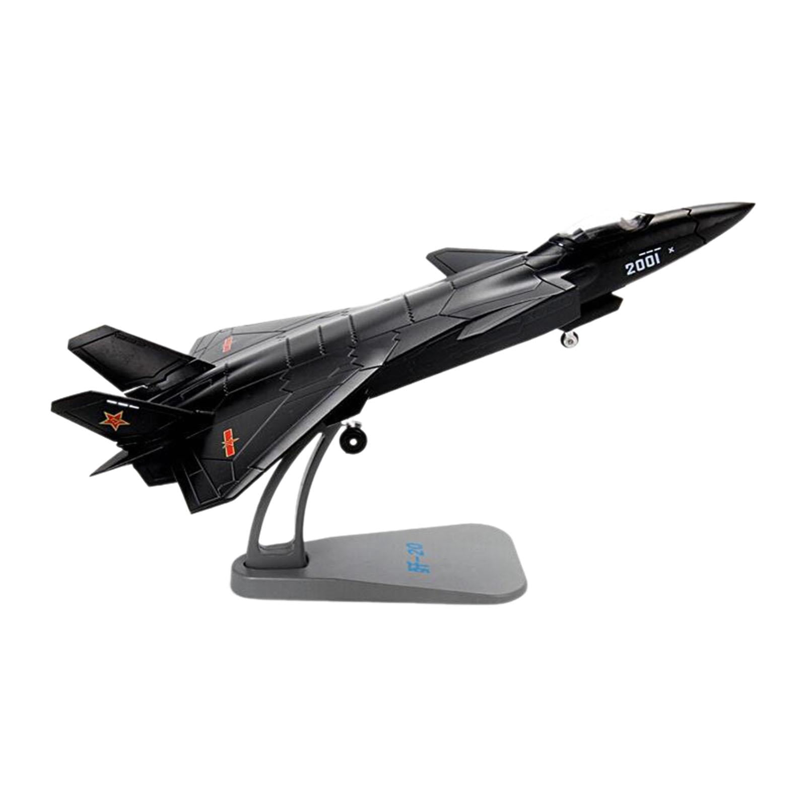Kokiya 1/100 Scale J20 Fighter Desktop Decoration Diecast Model for Bar ...