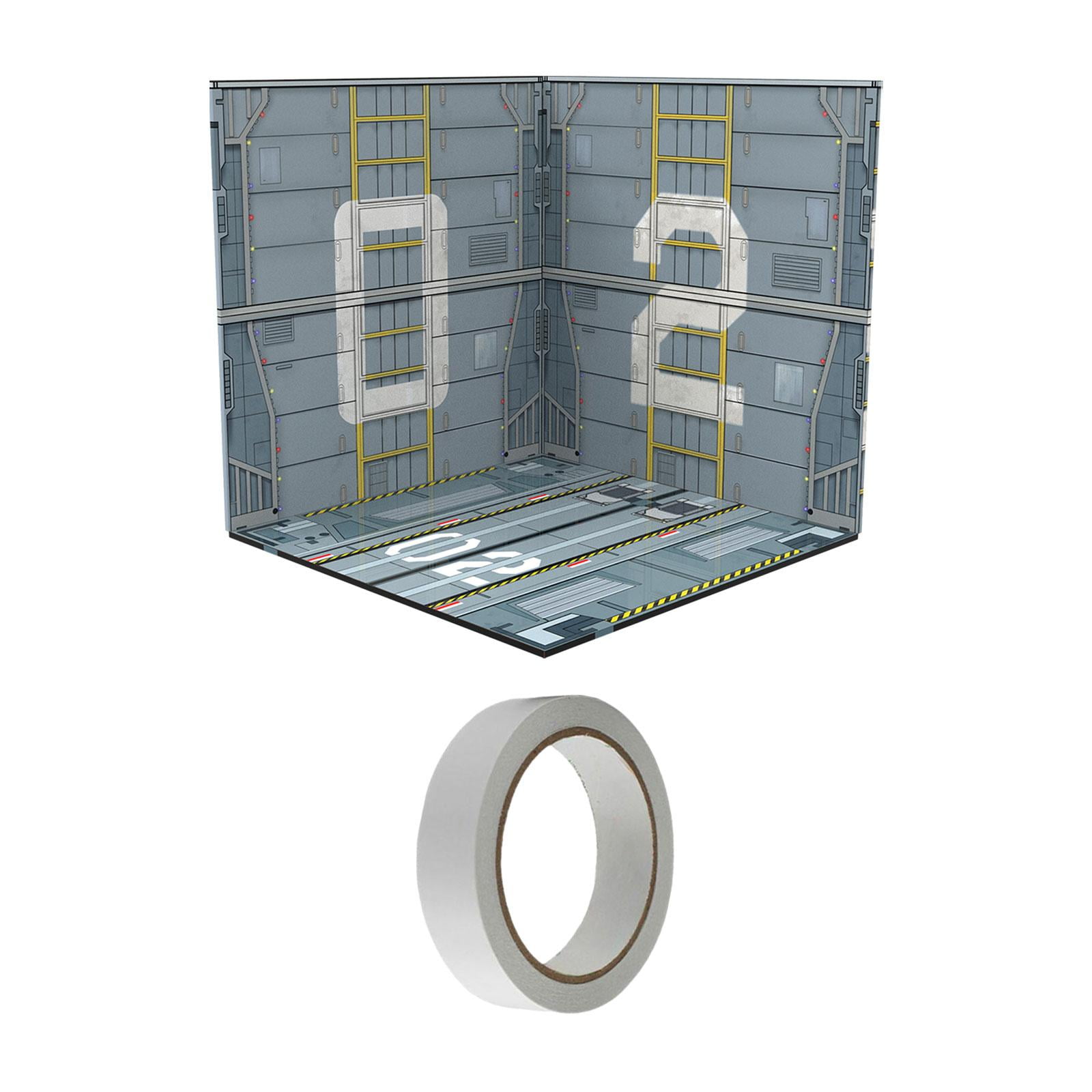 Kokiya 1/12 Backdrop Organizer Layout Collection Storage Vehicle Model ...