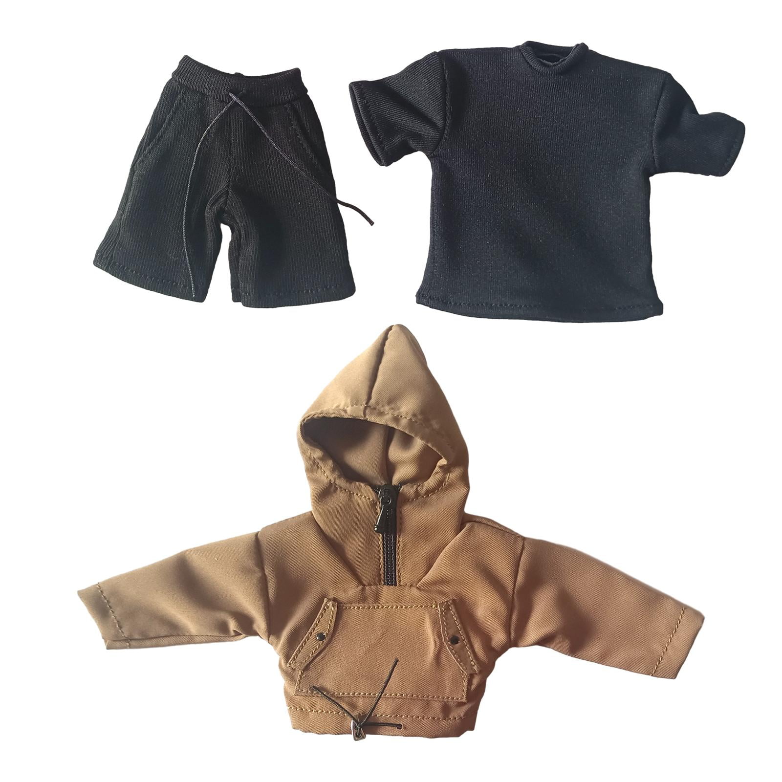 Kokiya 1/12 Male Figure Clothes 1/12 Scale Male Casual Clothes Costume ...