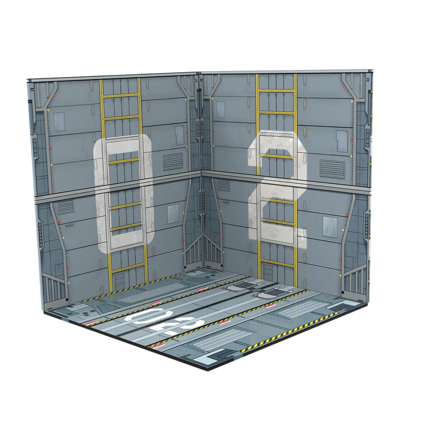 Kokiya 1/6 Backdrop Background Show for Action Figures Models Car ...