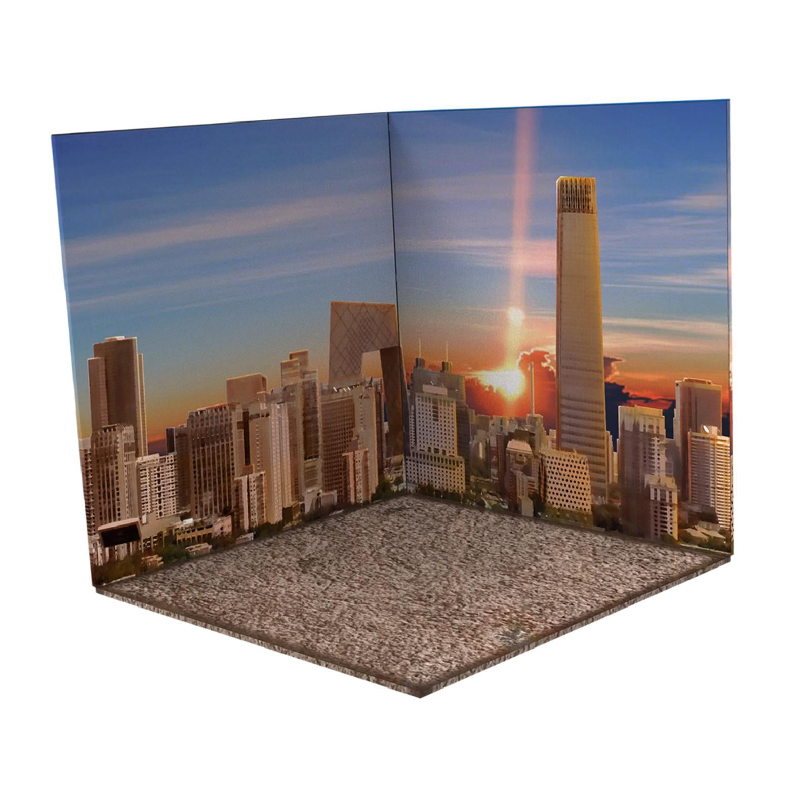 Kokiya 1:6 Backdrop Scene Organizer Collection for Diecast Car Action ...