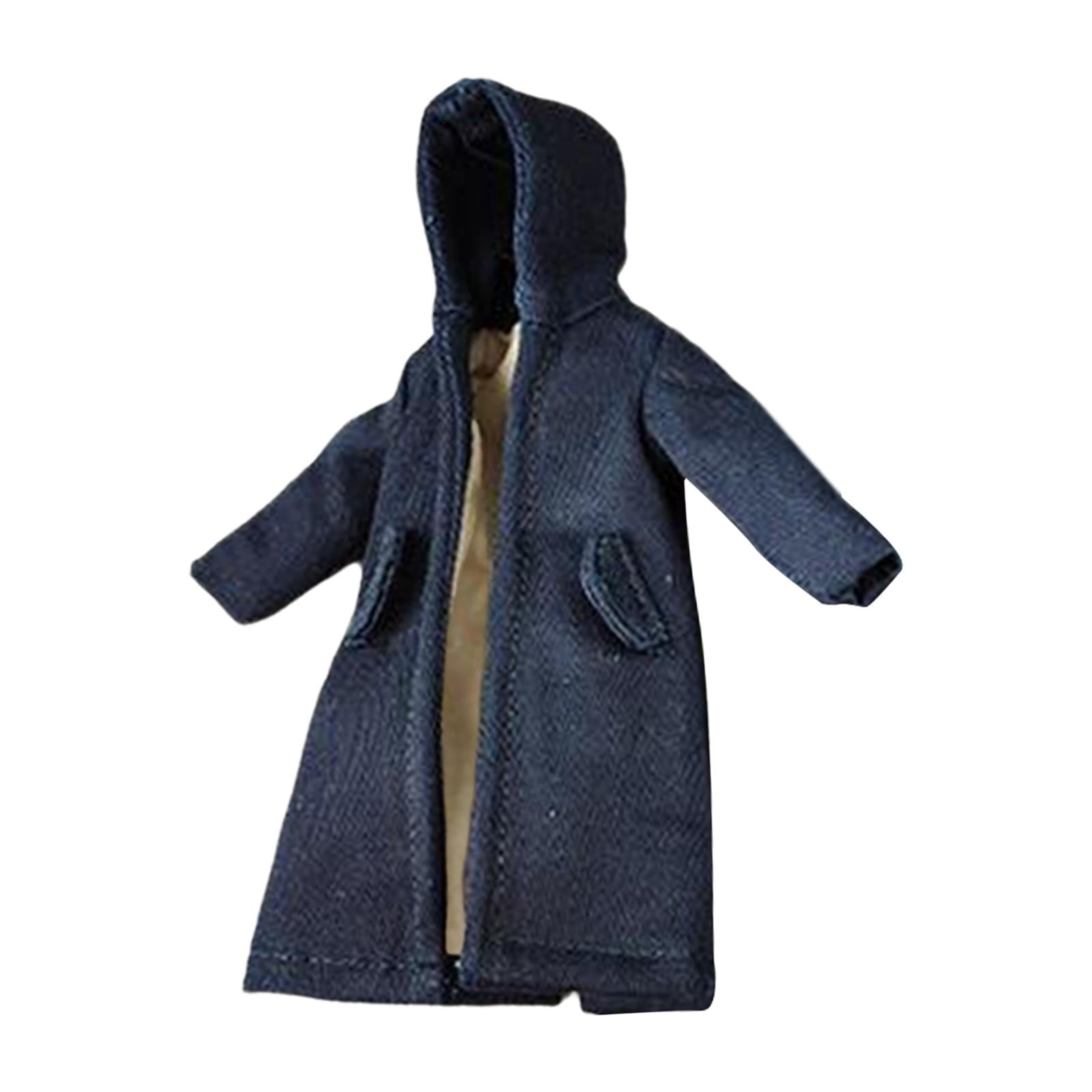 Kokiya 1/6 Male Hoodie Trench Coat, Male Figure Coat Costume, Dolls ...