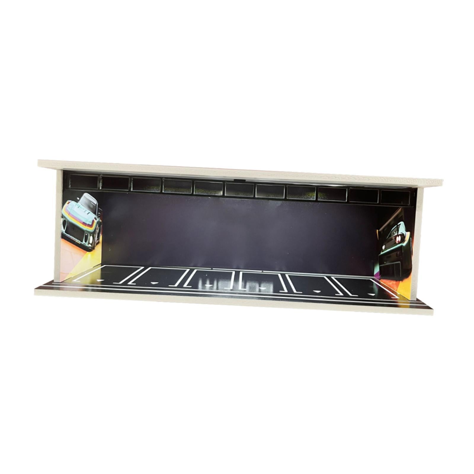 Kokiya 1/64 Model Car Display Case Car Garage Display Case for Sports ...