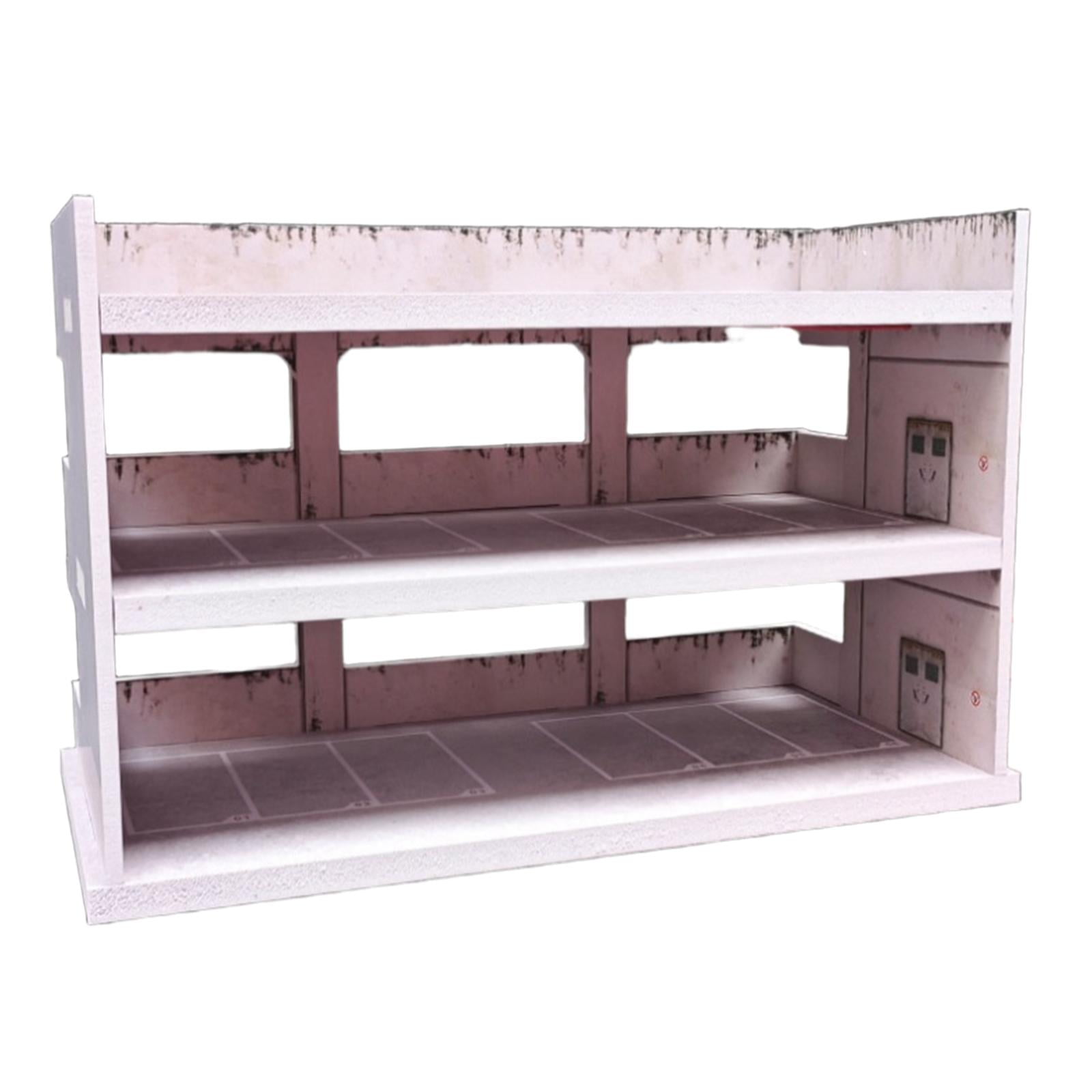 Kokiya 1/64 Scale Model Car Display Case Parking Lot Decoration Toy Car ...