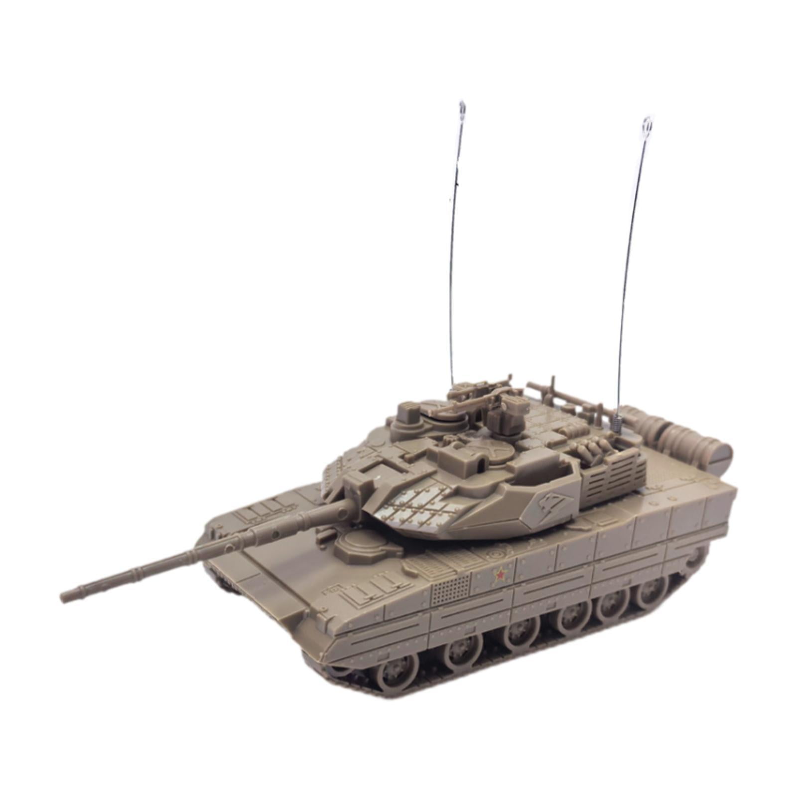 Kokiya 1/72 DIY Tank Model Home Decor Wheeled Vehicle Model for Girls ...