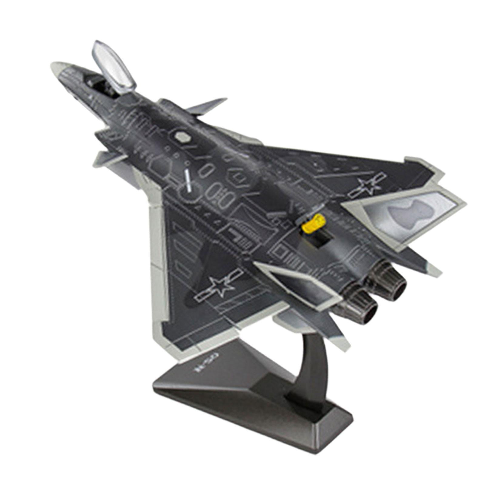 Kokiya 1/72 Fighter Model Gift Simulation Diecast Plane Model for Shelf ...