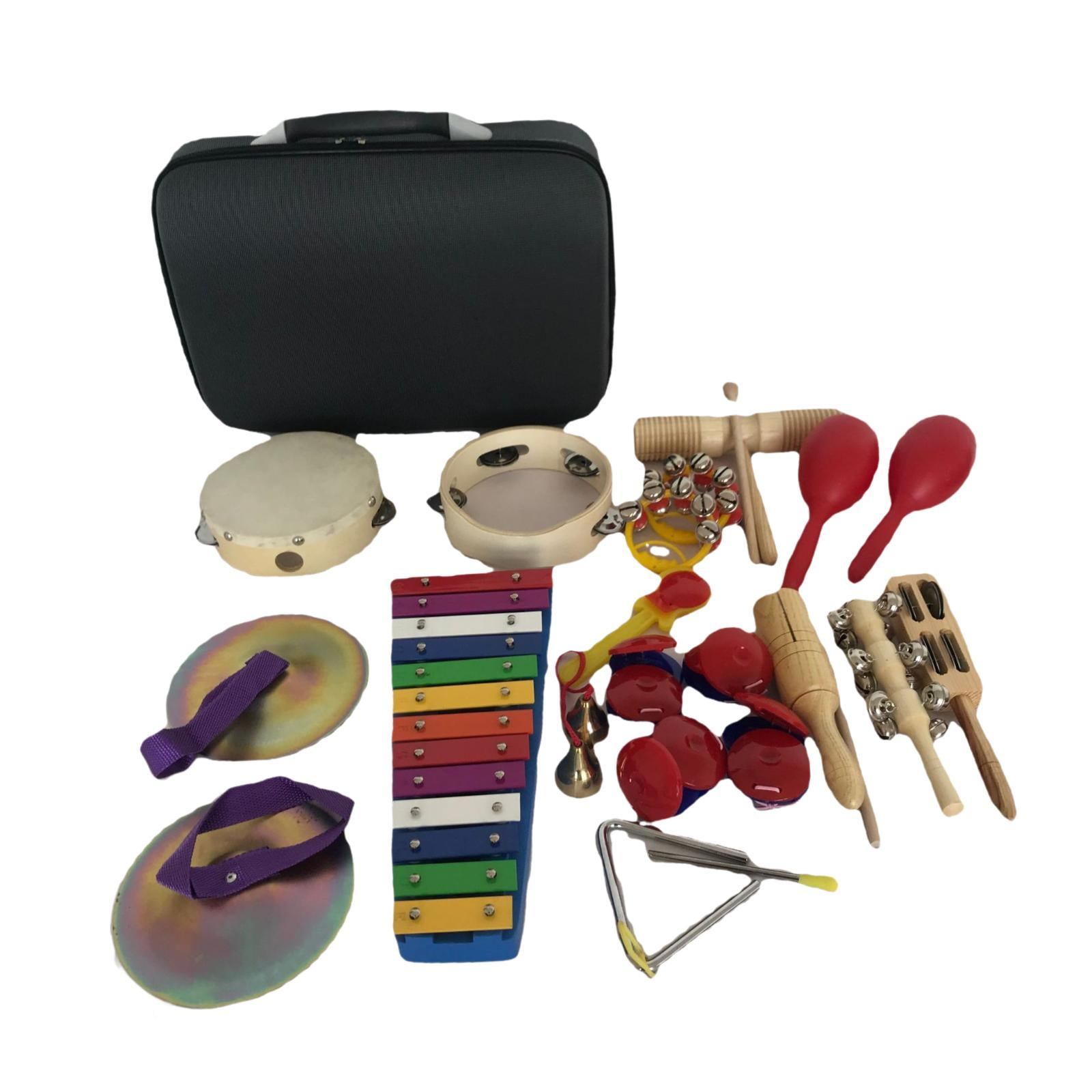Kokiya 17Pcs Kids Musical Instruments Set Educational Develops Motor ...