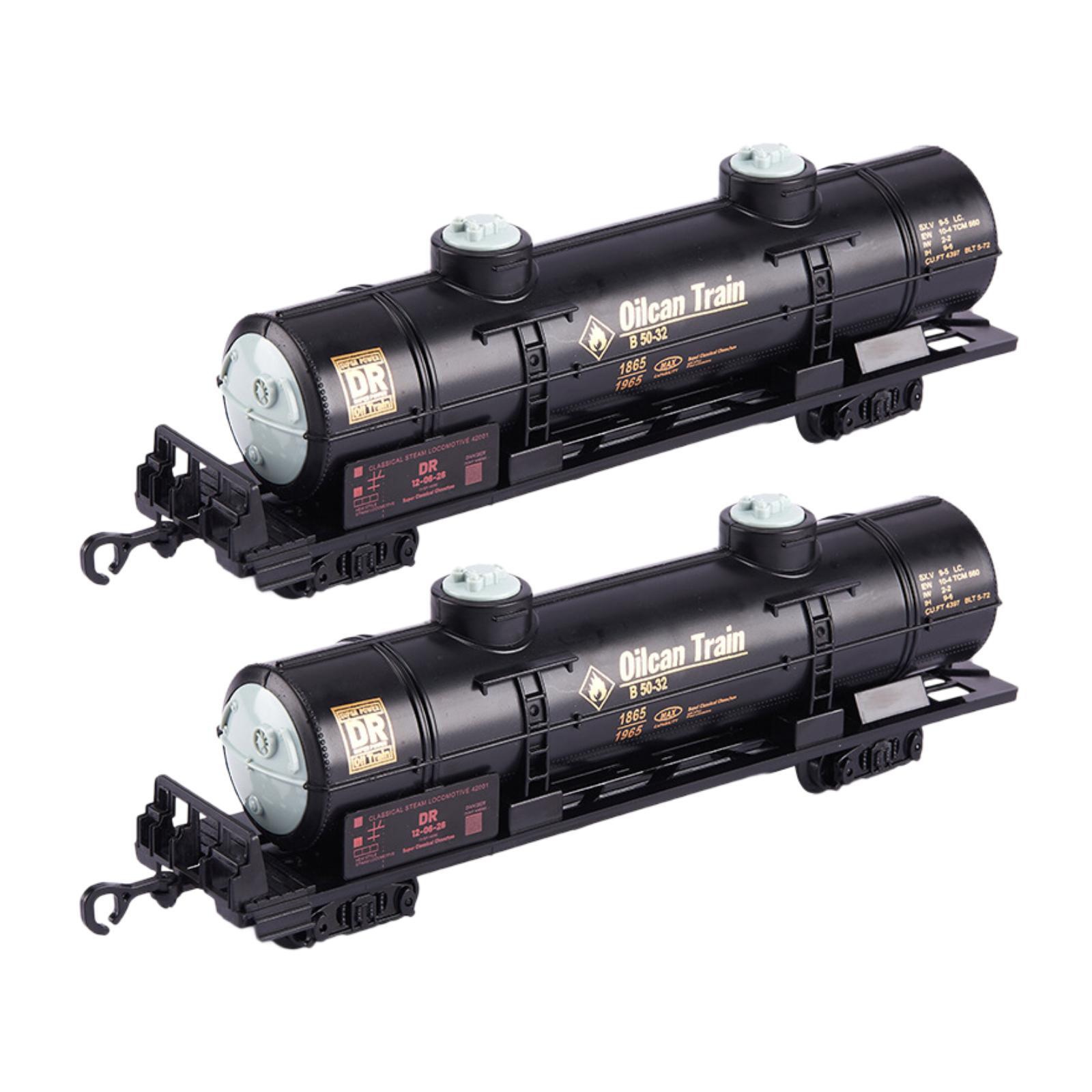 Kokiya 2 Pieces 1:87 Electric Train Set Gift Electric Train Track for ...