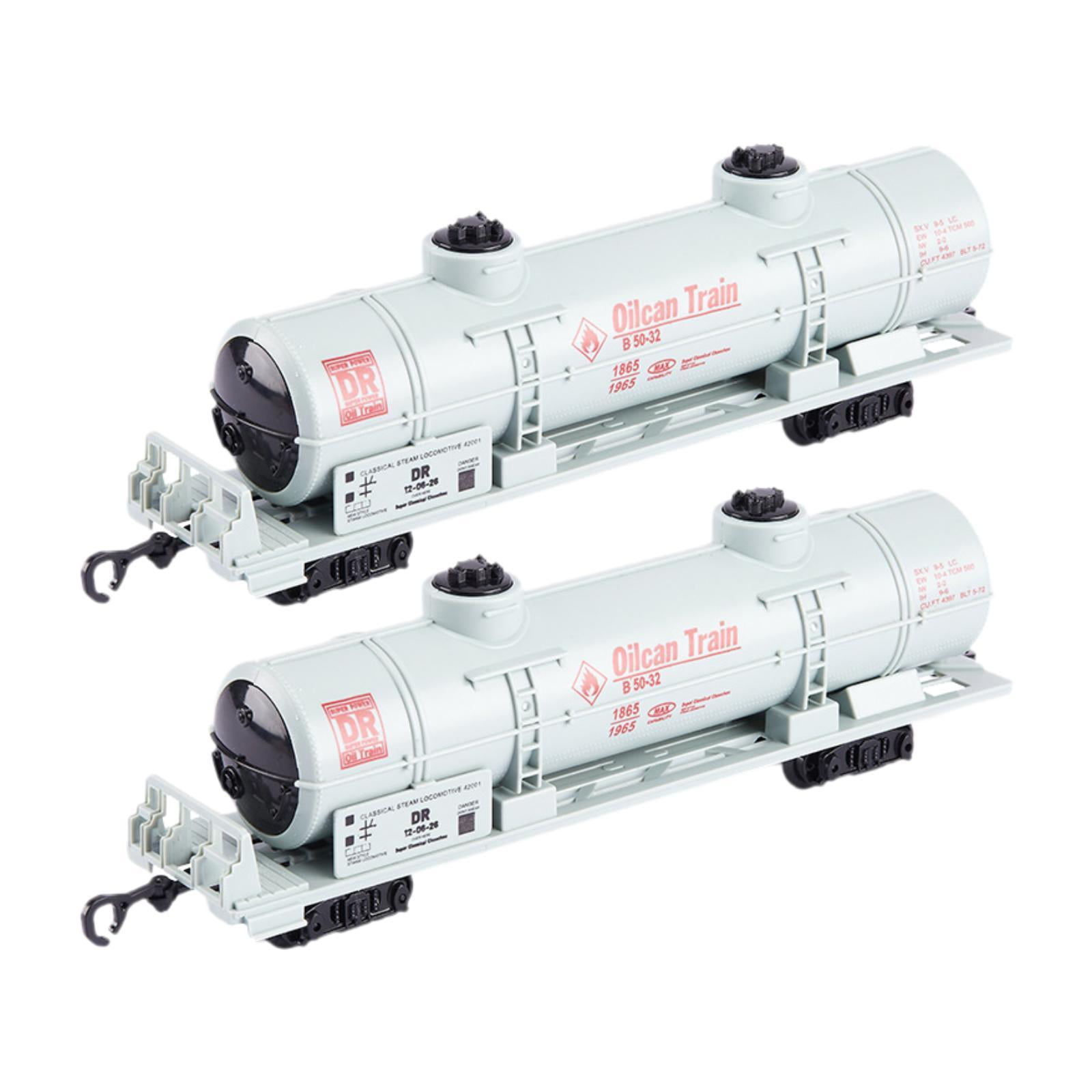 Kokiya 2 Pieces 1:87 Electric Train Set Gift Electric Train Track for ...