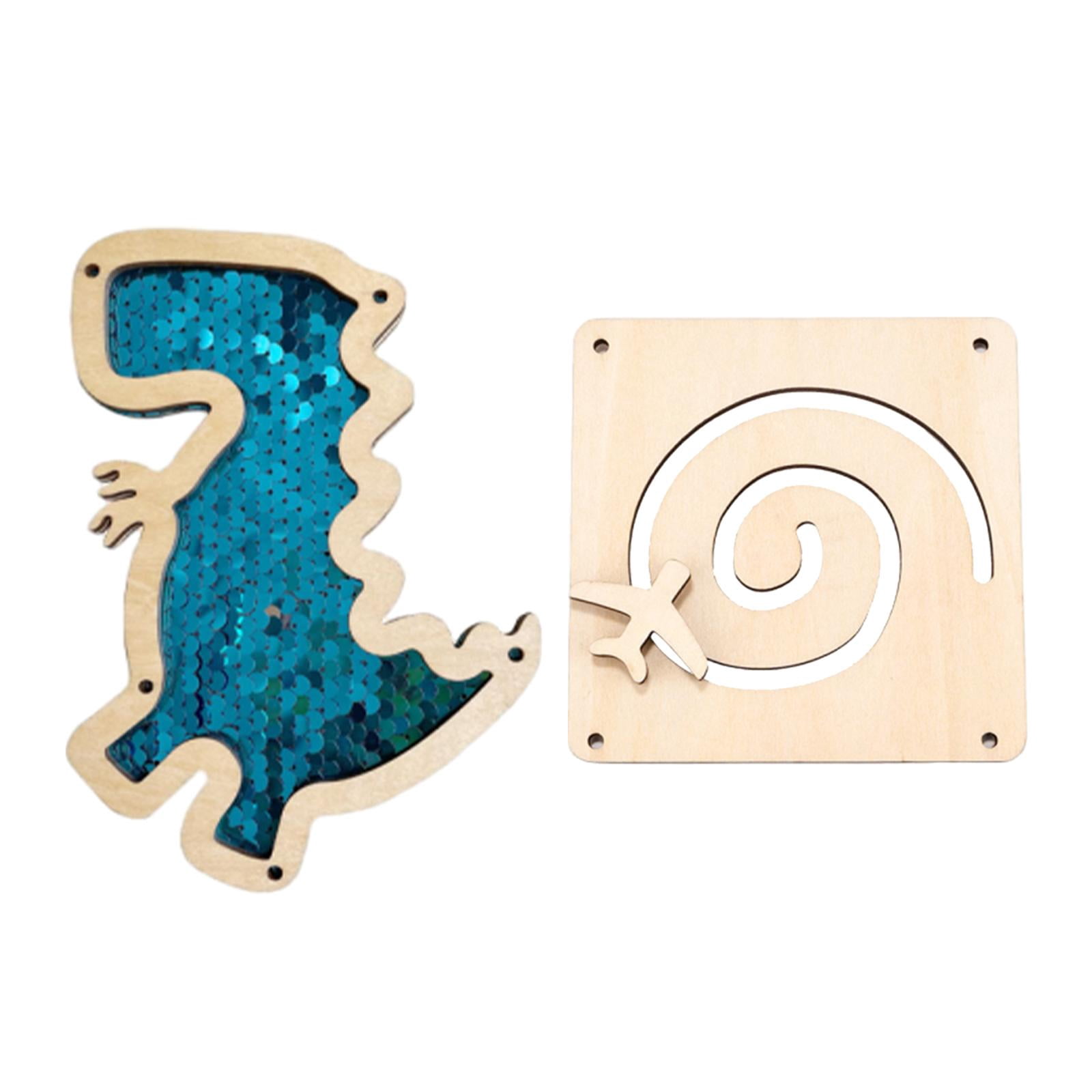 Kokiya 2 Pieces Activity Board Accessories Part Portable Parent Child ...