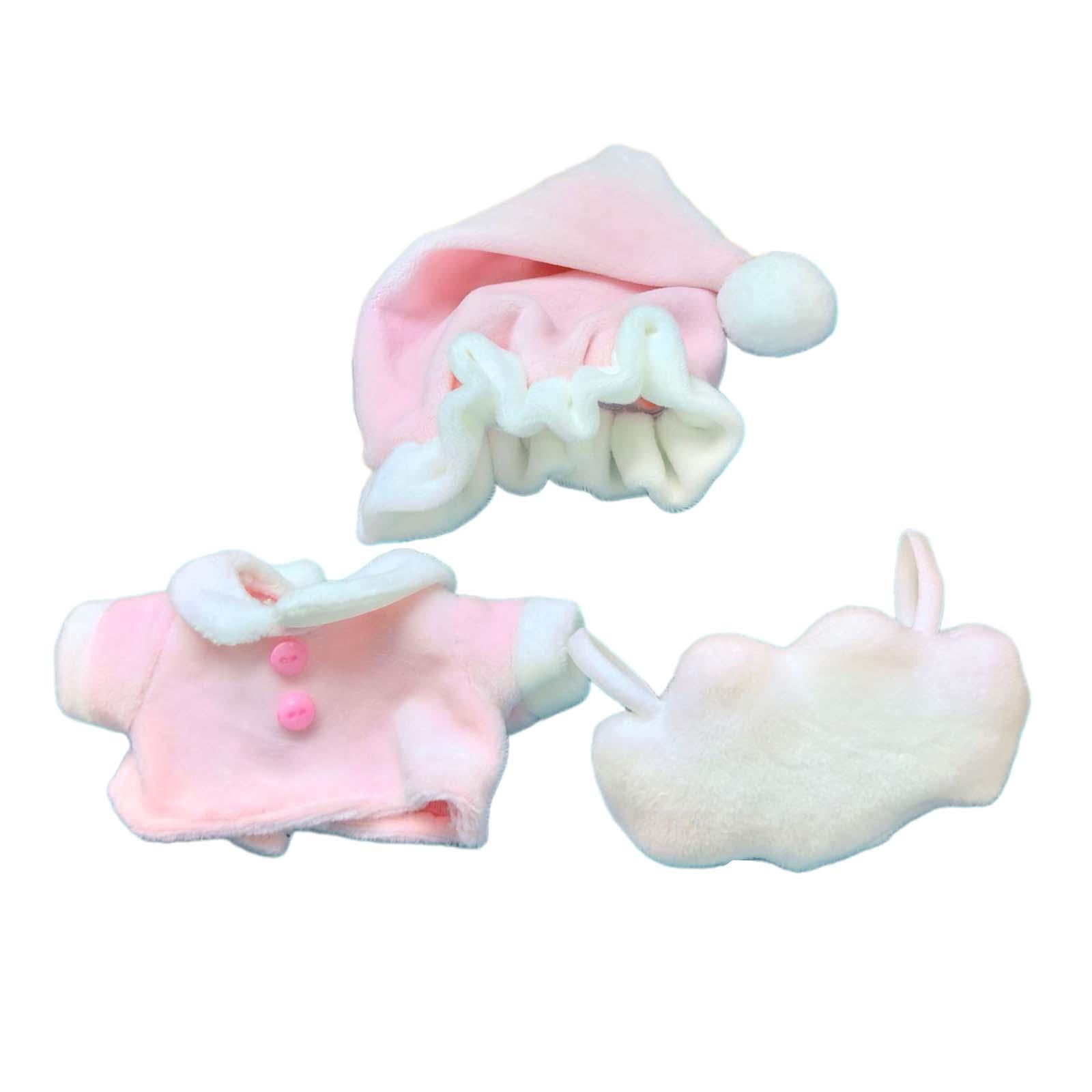 Kokiya 3 Pieces Doll Nightwear Flexibility with Hat for Little Girls ...