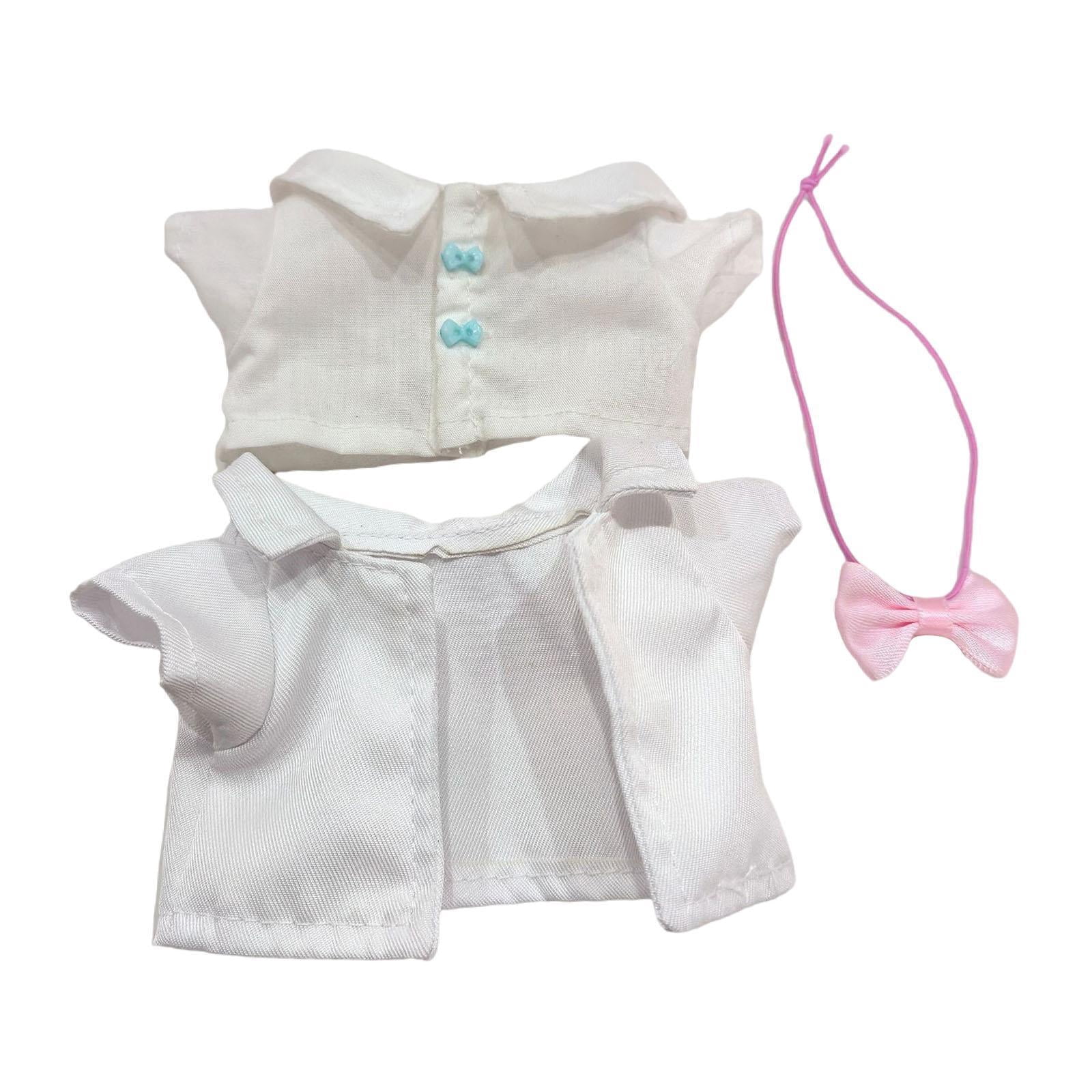 Kokiya 3 Pieces Dolls Shirt and Coat Tie Handmade Clothing for 15cm ...