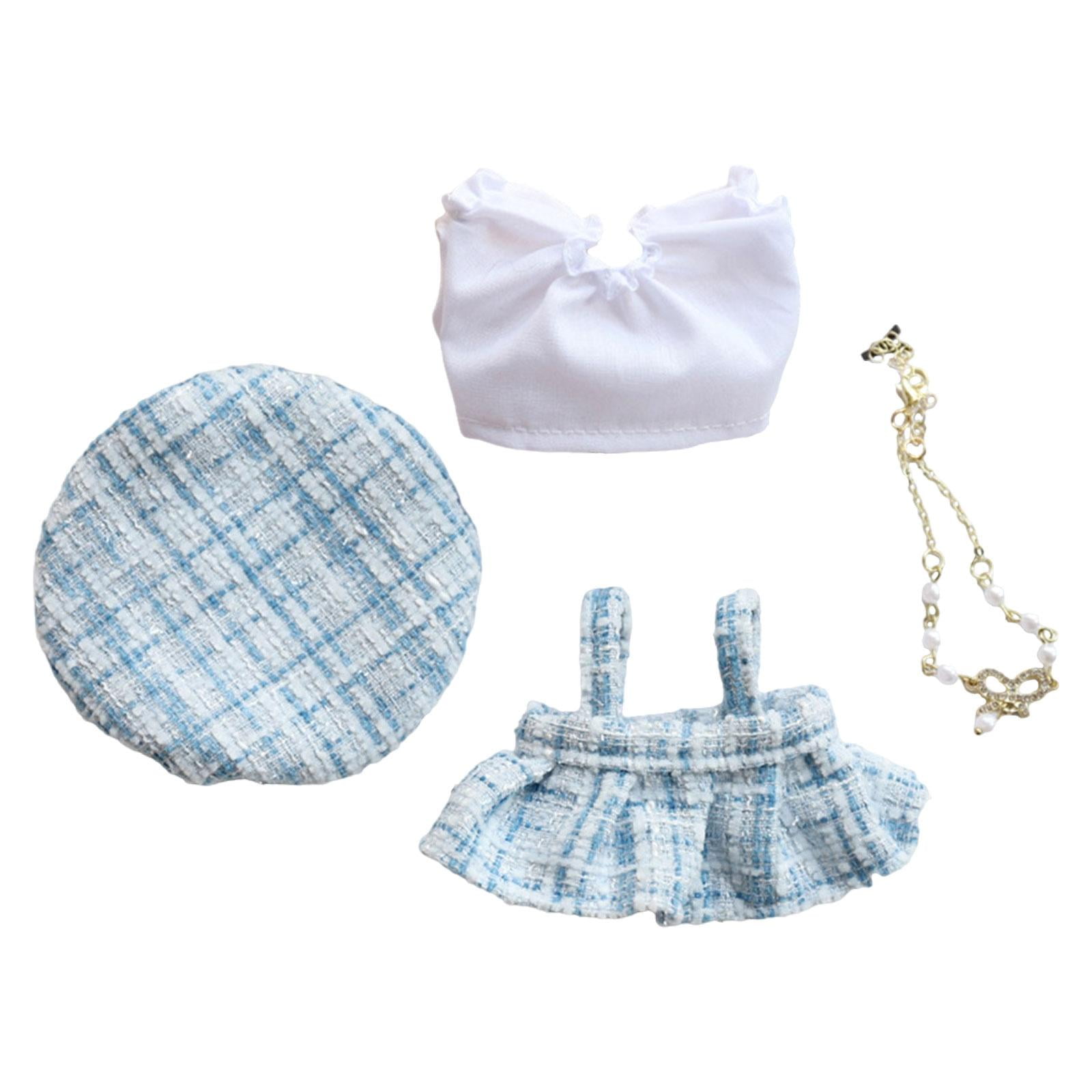 Kokiya 4 Piece Mini Doll Dress for 17 Cm, 6 Inch, Doll Accessories ...