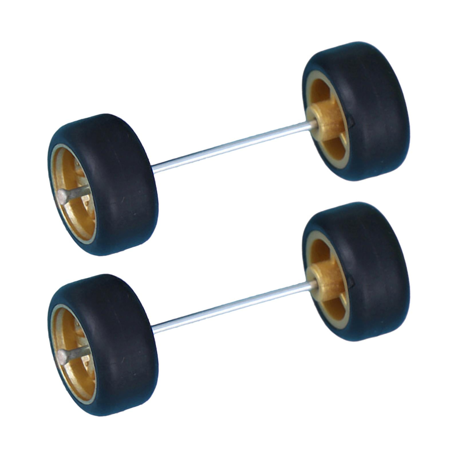 Kokiya 4 Pieces 1: 64 Wheels Simulation Model Car Wheels Tires with ...