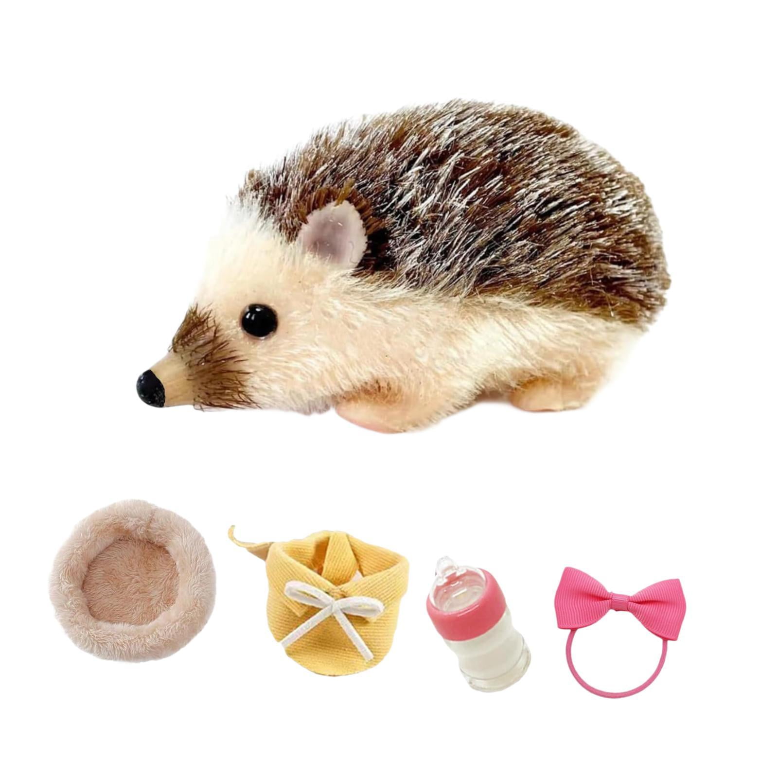 Kokiya 5'' Reborn Hedgehog Toy Funny Mini Hedgehog Toy for Birthday ...