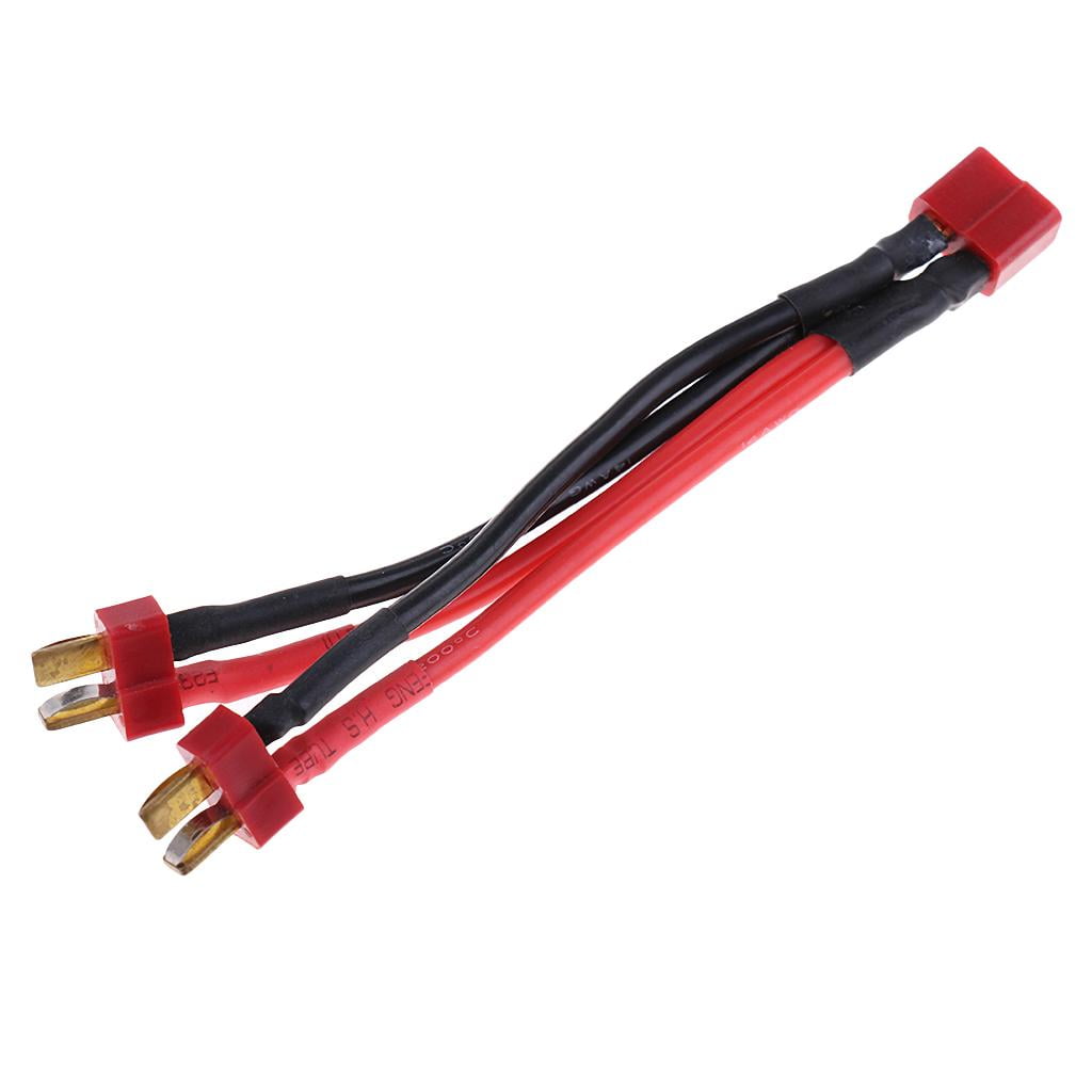 Kokiya 5" T Plug Splitter Wire Harness Plug Parallel Battery Connector ...