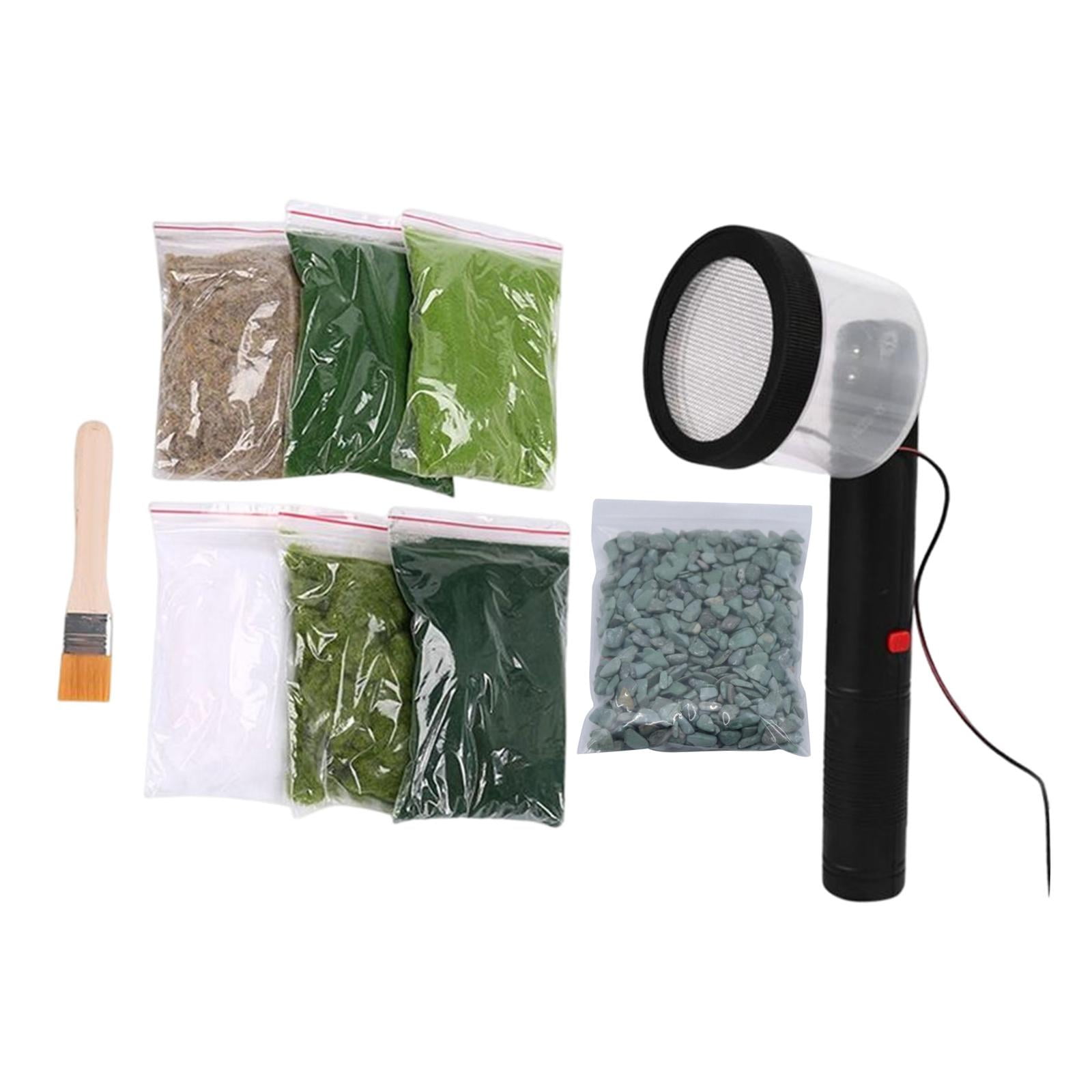 Kokiya 9 Piece Electrostatic Flocking Machine, Static Grass Project ...