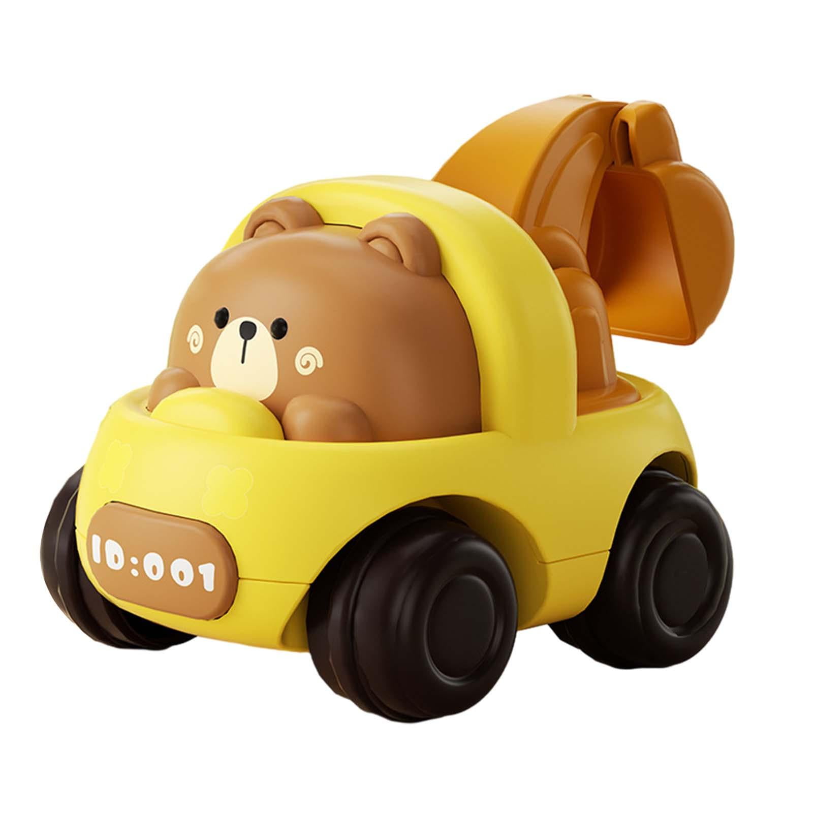 Kokiya Animal Car Toy Inertial Engineering Car Portable Indoor ...