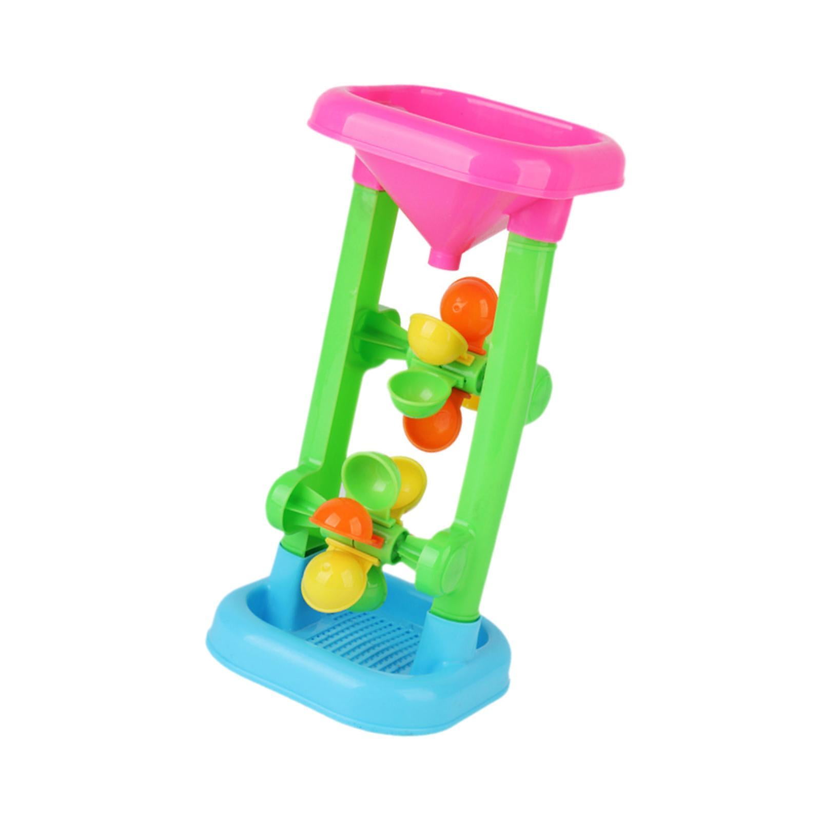 Kokiya Beach Sand Water Wheel Beach Hourglass Toy Water Wheel Toy for ...