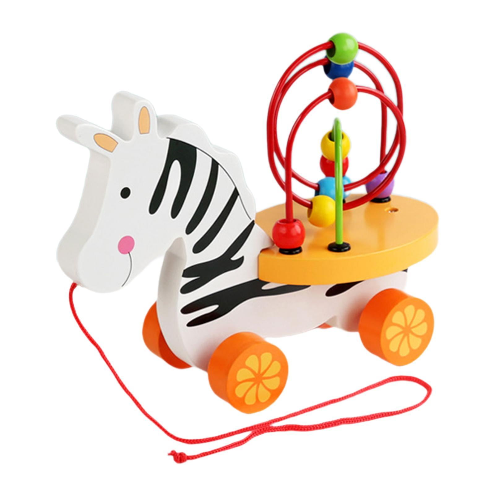 Kokiya Bead Maze Toy ,Pull Along Toy with String ,Multipurpose ...