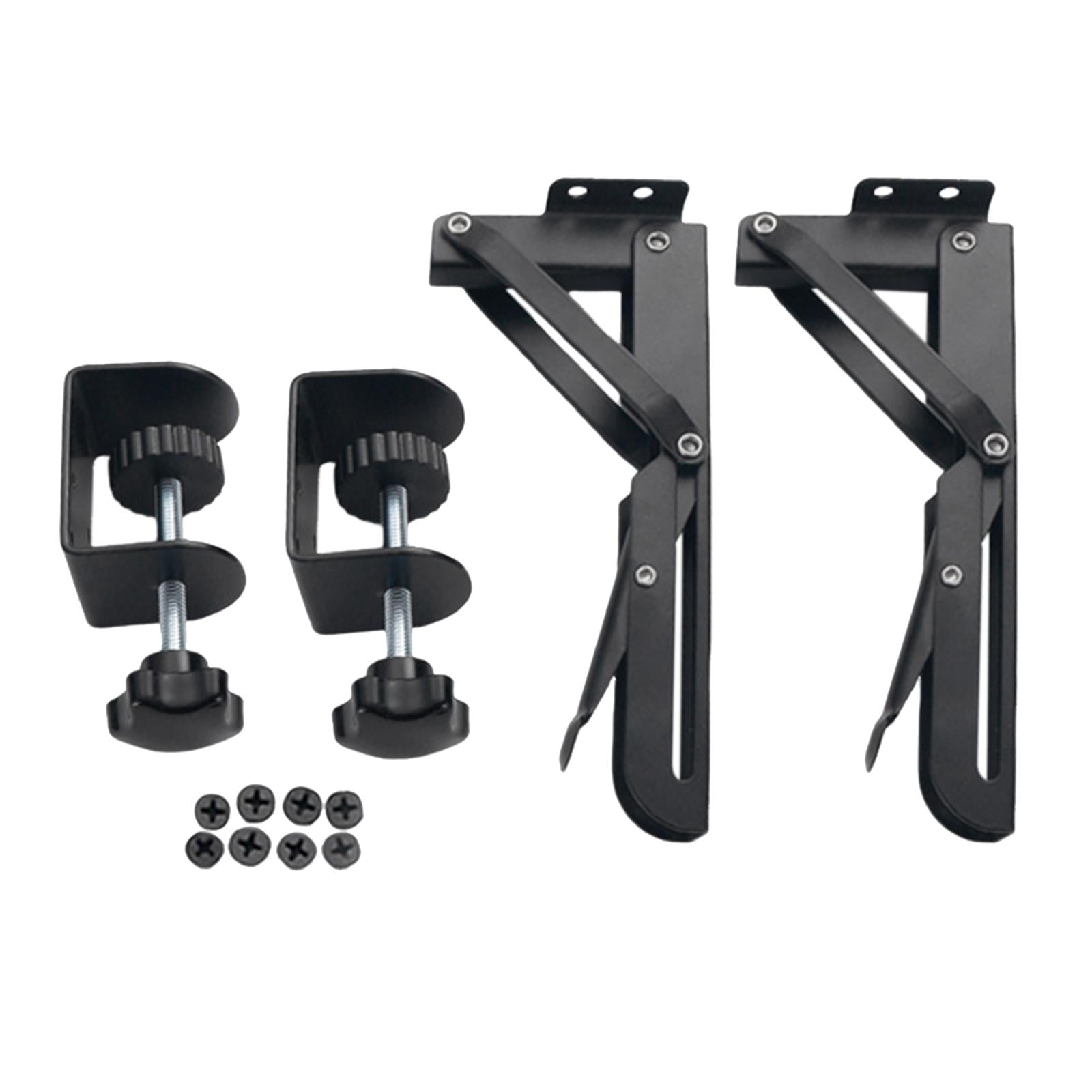 Kokiya Black Keyboard clamp Clamp Mount Adjustable Height Steel Punch ...