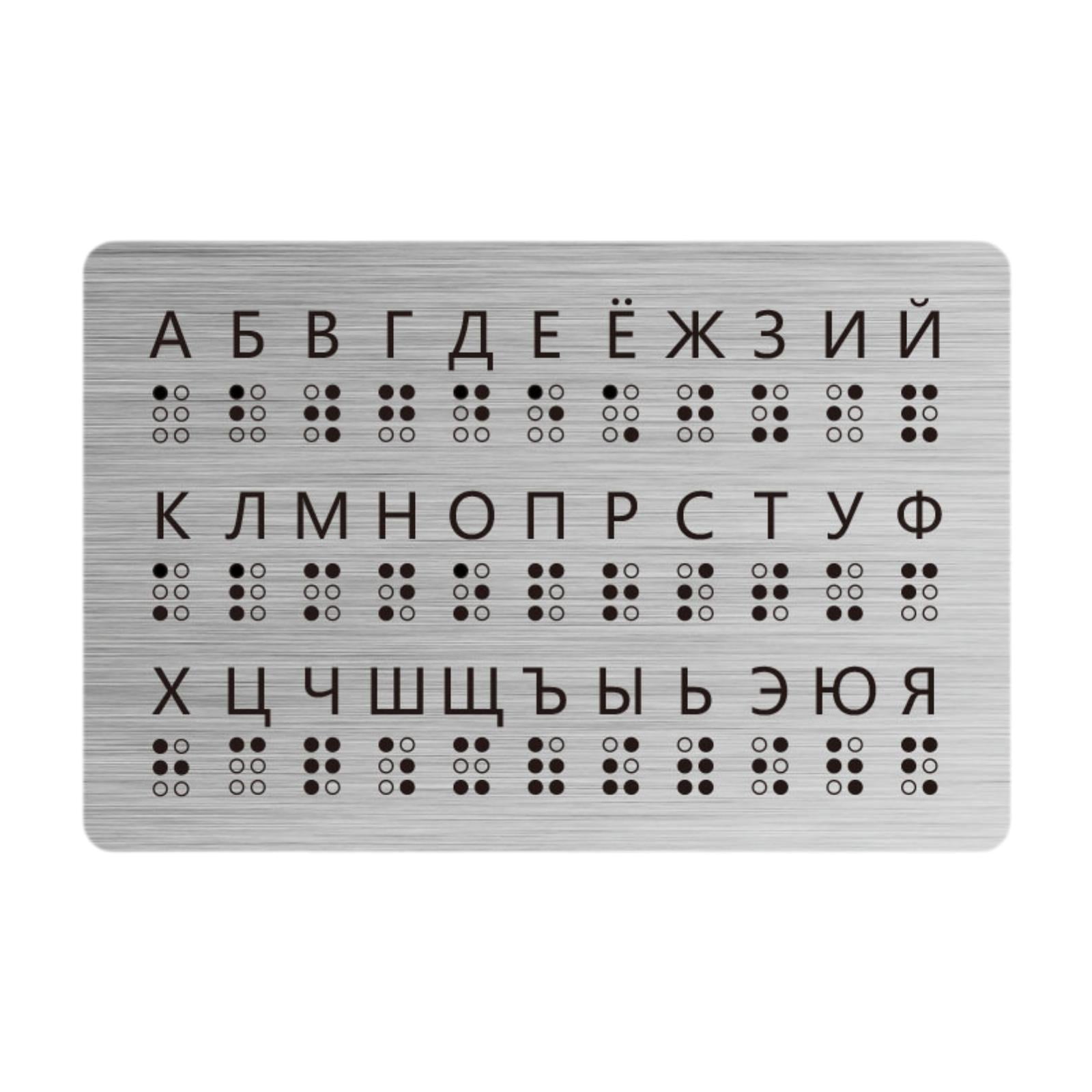 Kokiya Braille Alphabet Board English Alphabet Braille Board for ...