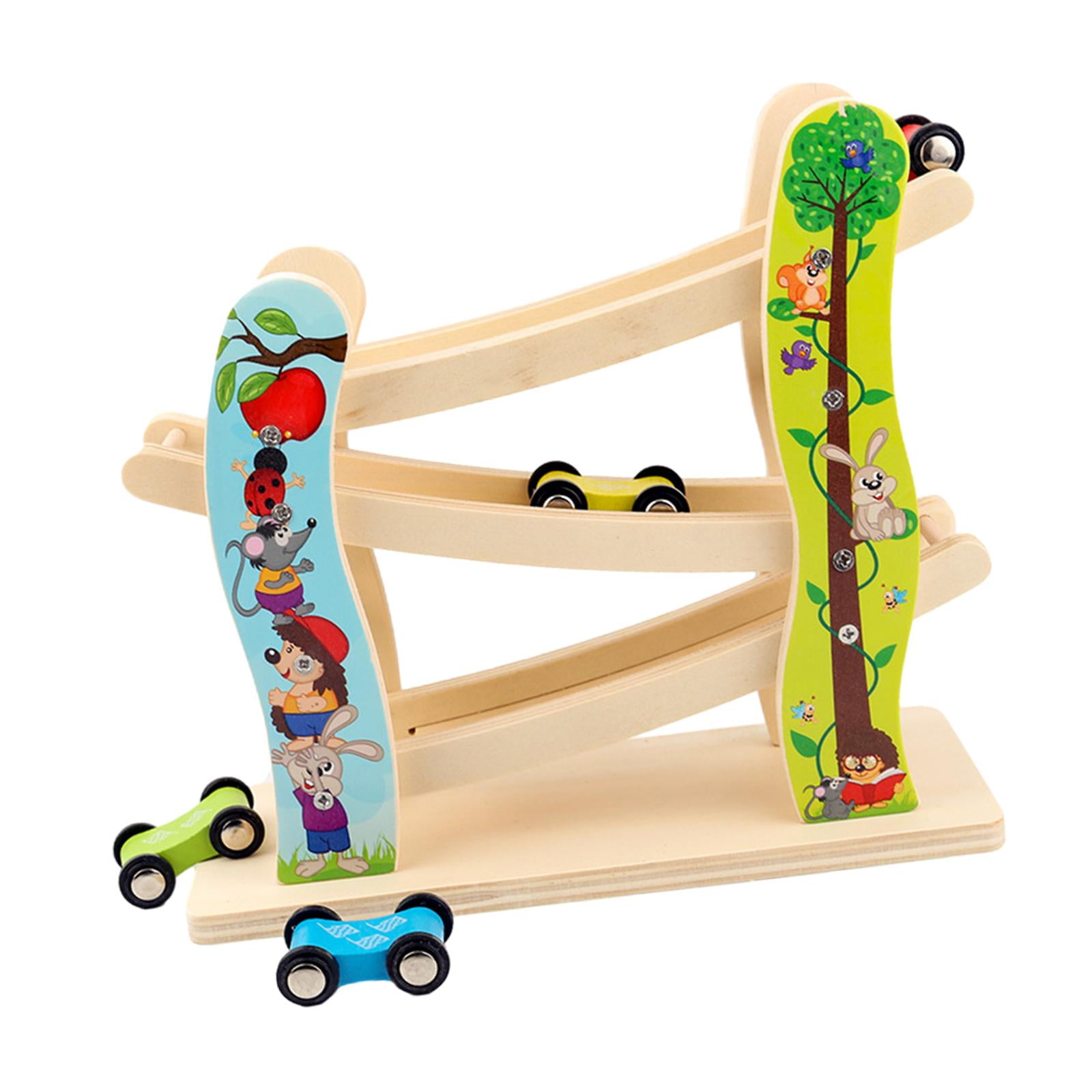 Kokiya Car Ramp Racer Toy Vehicle Set Race Vehicle Slide Track Party ...