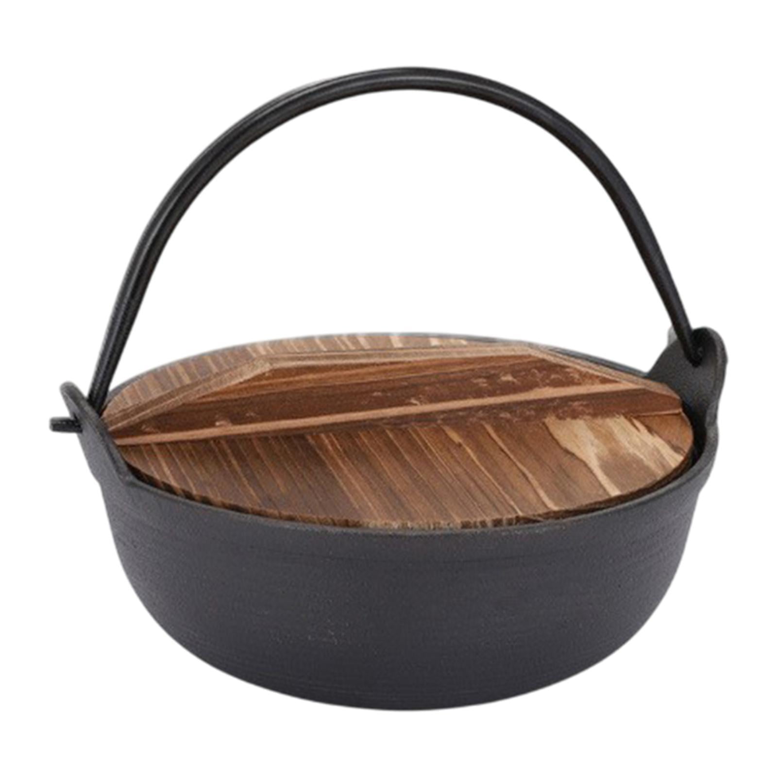 Kokiya Cast Iron Dutch Oven Multifunctional with Handle with Lid Sturdy ...